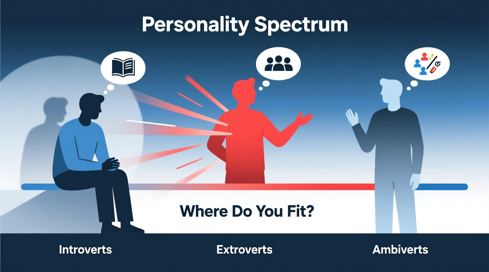 Introverts Vs Extroverts Vs Ambiverts Determining Where You Actually ...
