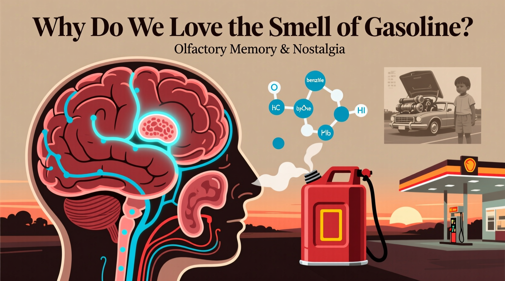 Why Do Some People Love The Smell Of Gasoline Science Of Scent Memory