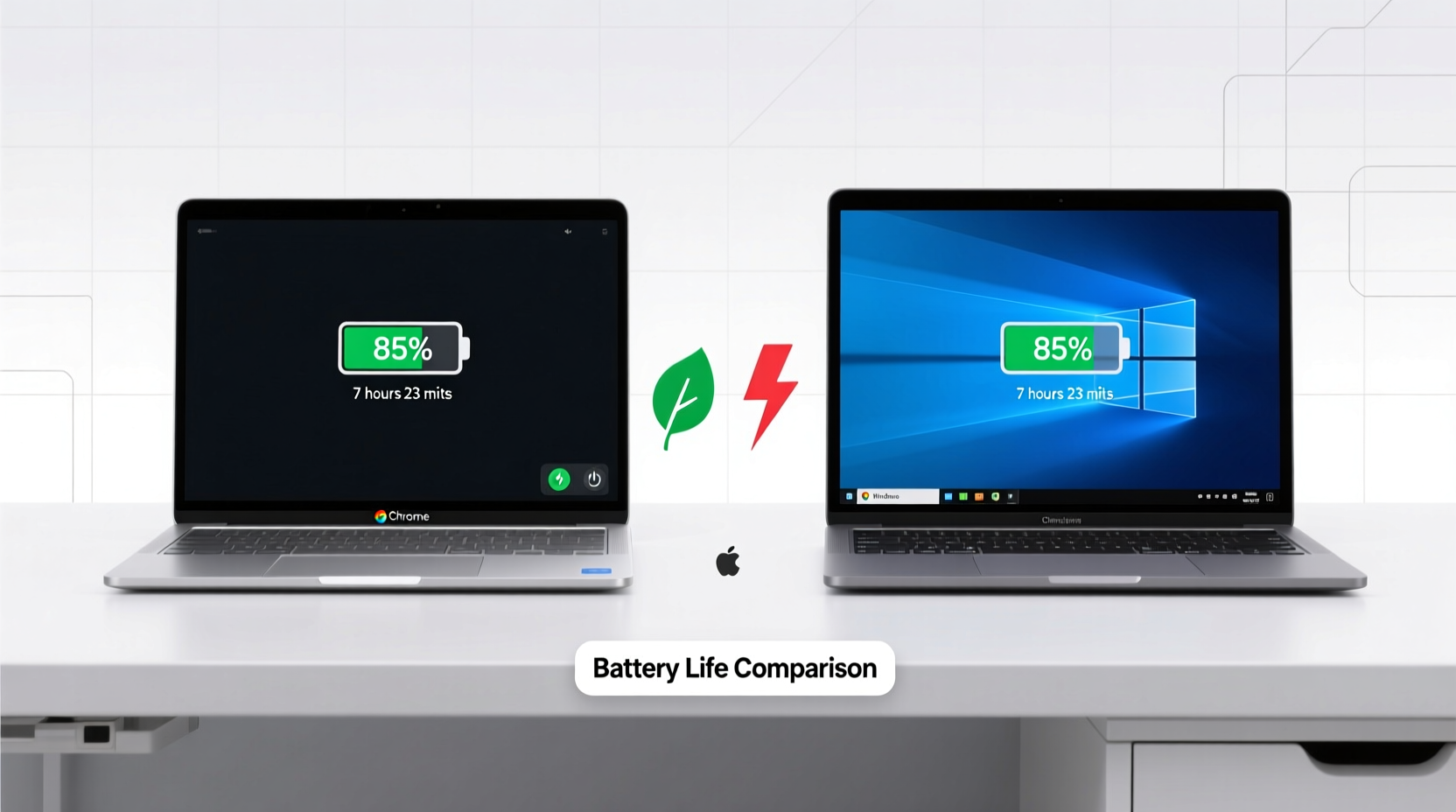 Chromebook Vs Windows Laptop Which Lasts Longer On A Single Charge