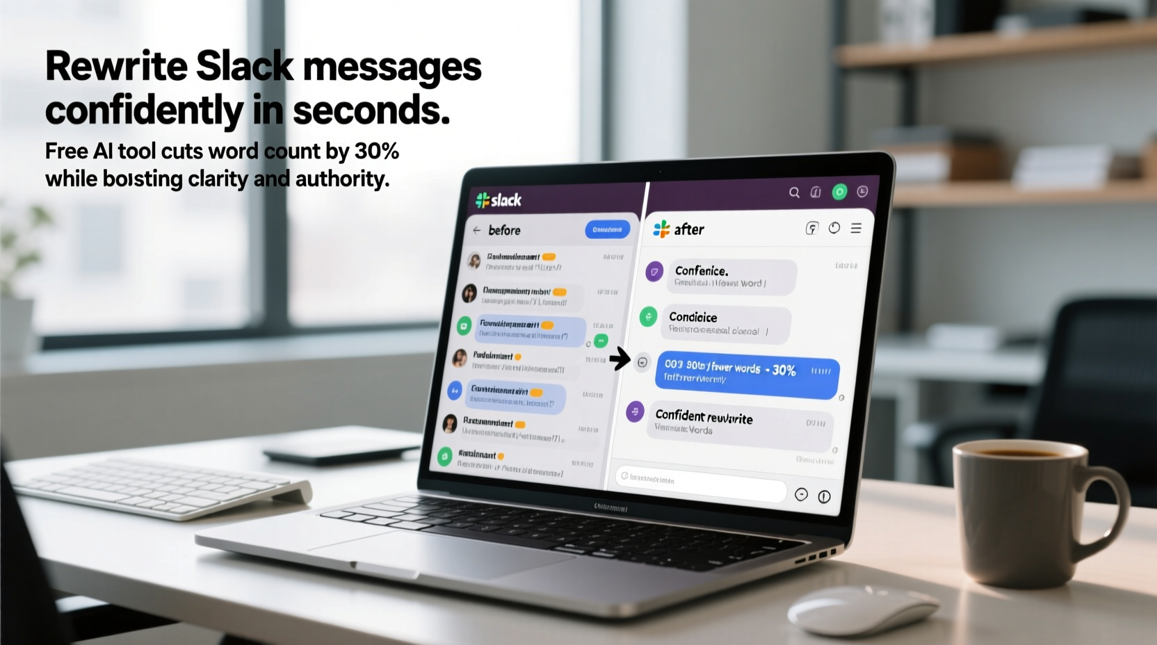Best Free AI Tool to Rewrite Slack Messages