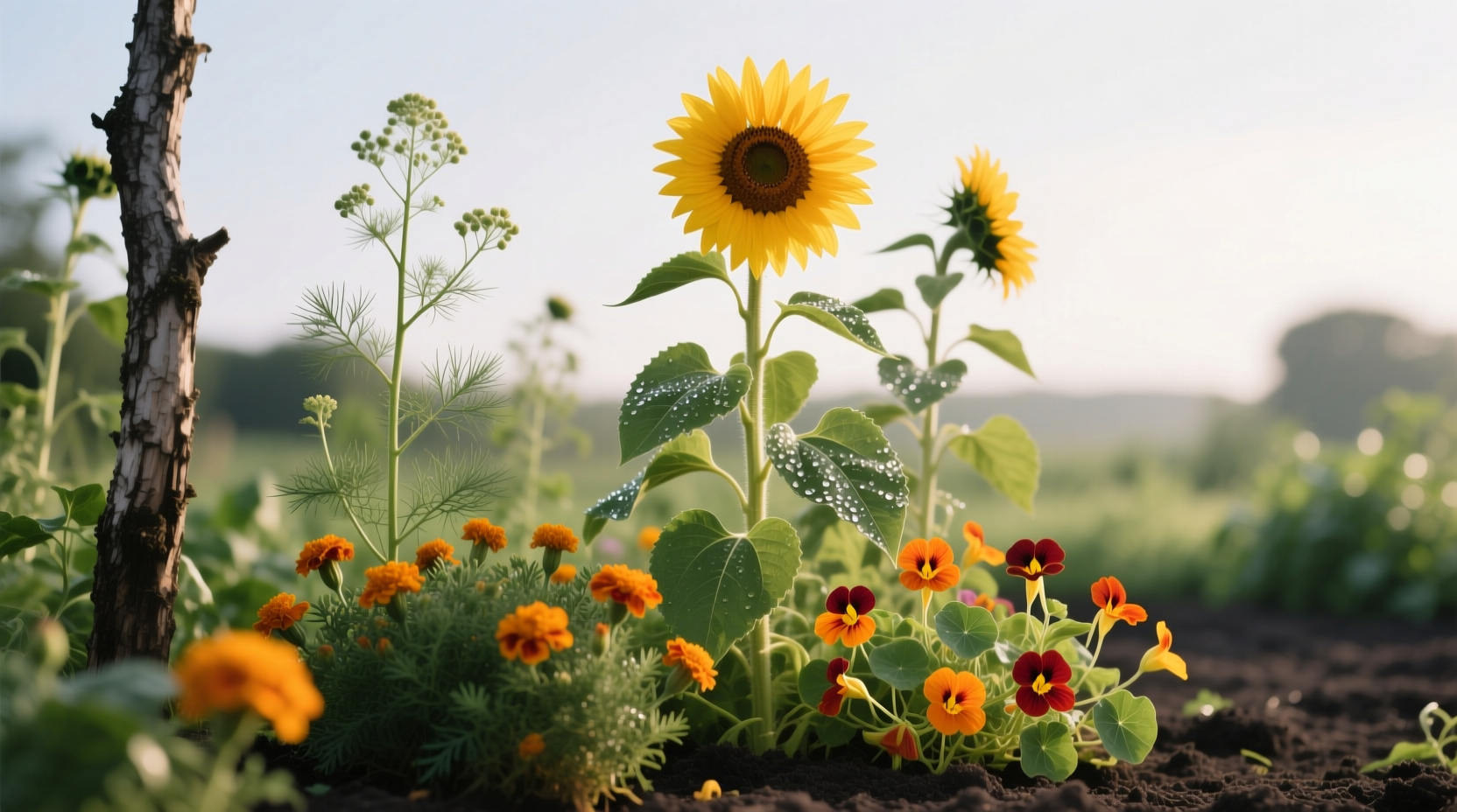 Sunflower Companion Plants: Ideal Pairings for Thriving Gardens