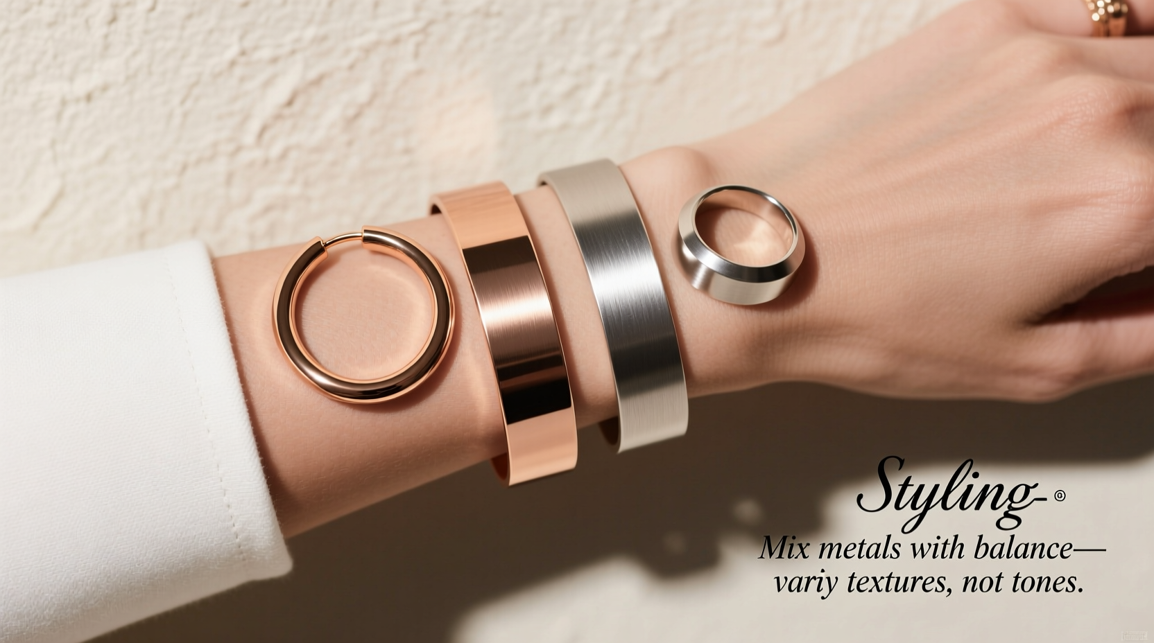 How To Mix Metallic Jewelry Without Clashing Styles For Modern Flair