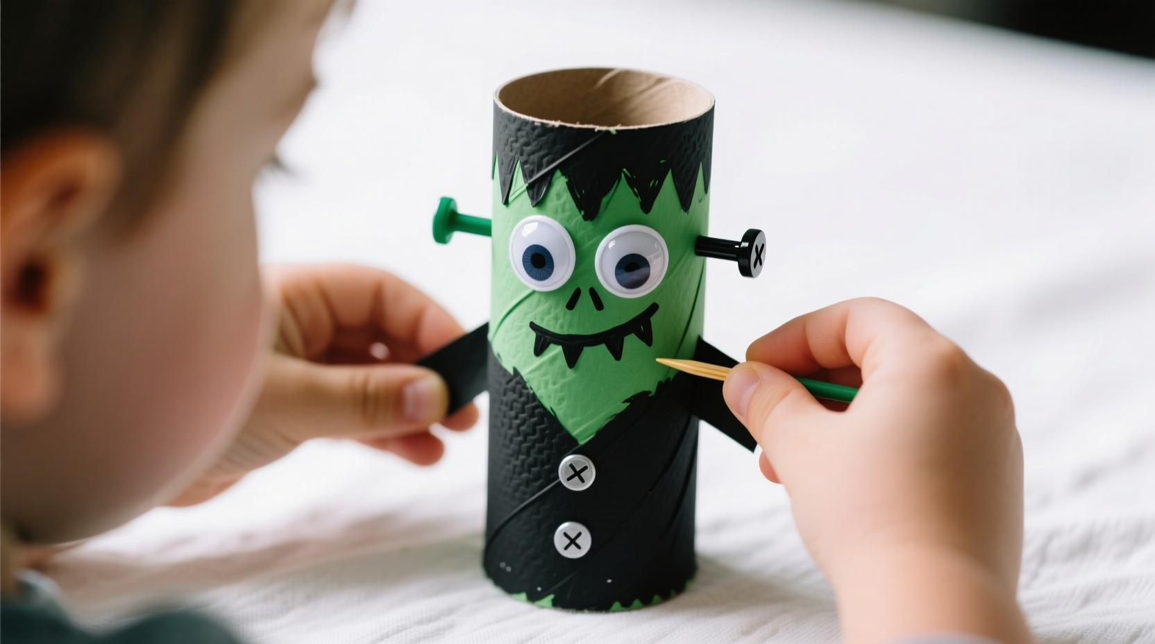 Easy Frankenstein Crafts for Kids: 3 Simple Projects
