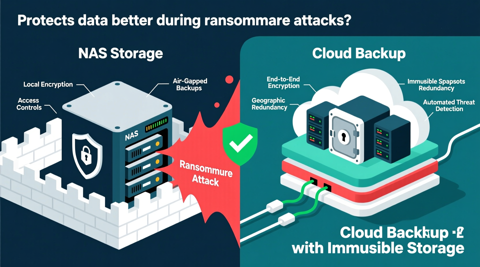 Nas Storage Vs Cloud Backup Which Protects Your Data Better During Ransomware Attacks