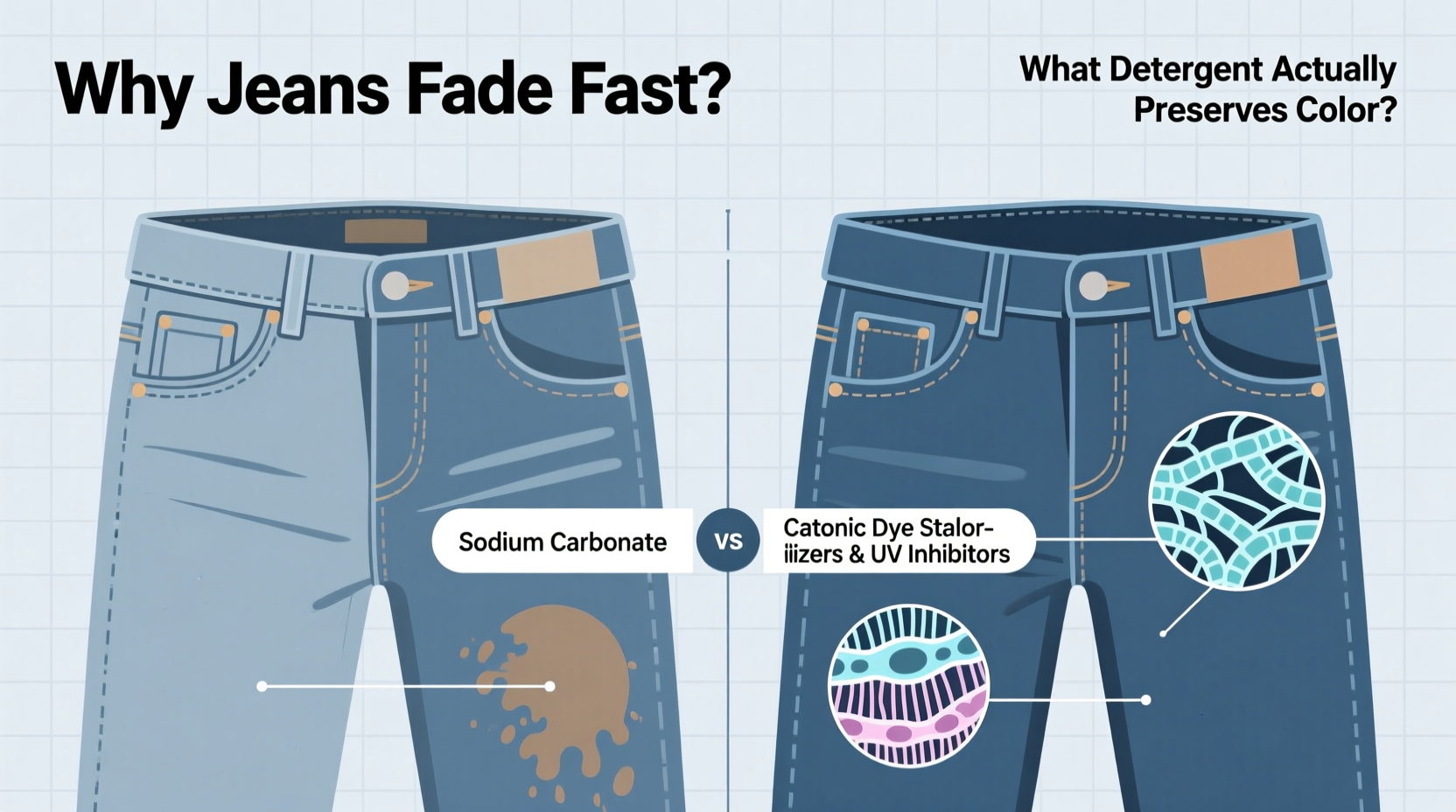 Why Do My Jeans Fade So Fast And What Detergent Actually Preserves Color