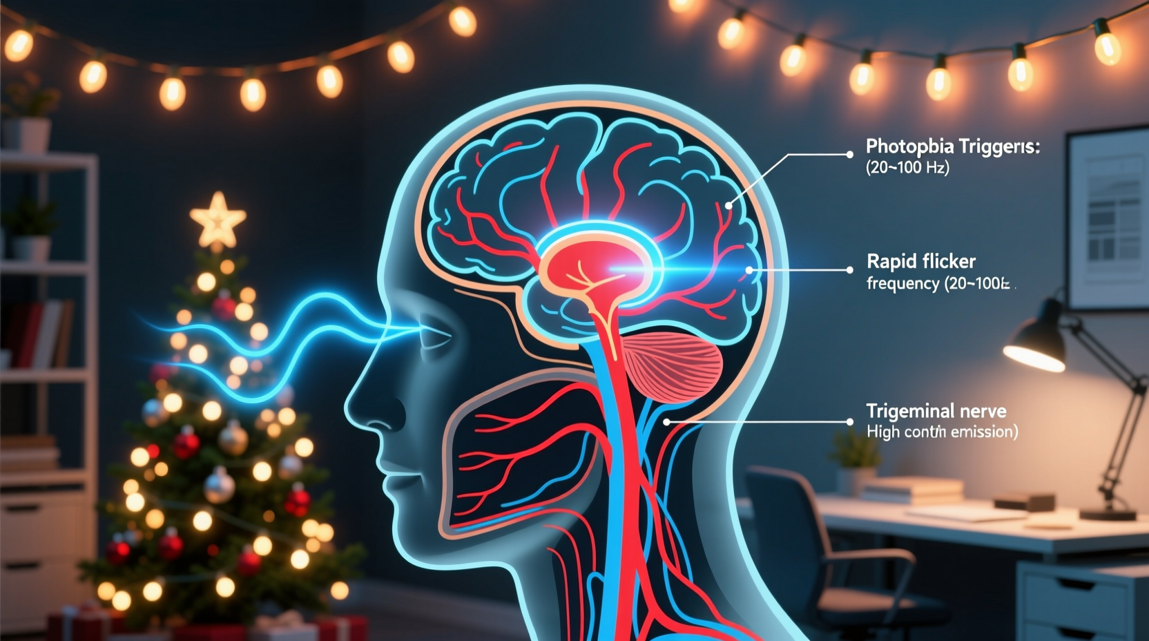 Why Do Christmas Lights Cause Headaches For Some People