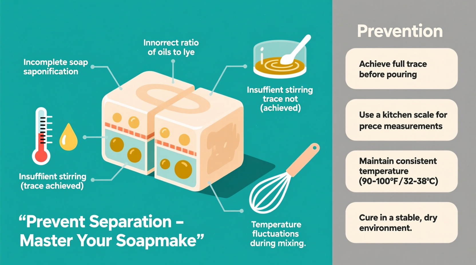 Why Is My Homemade Soap Separating During Curing And How To Prevent It