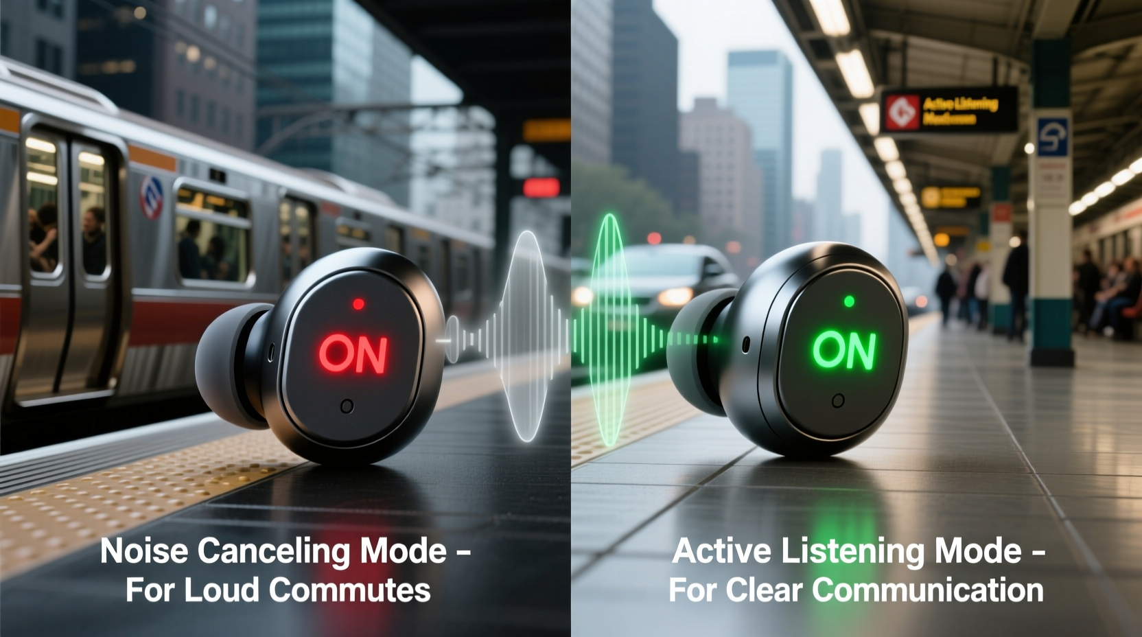 Noise Cancelling Earbuds Vs Active Listening Modes Which Suits Commuting
