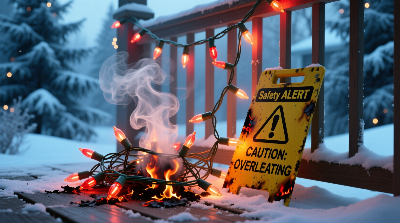 Why Do Christmas Lights Sometimes Smell Like Burning Safety Alert Signs