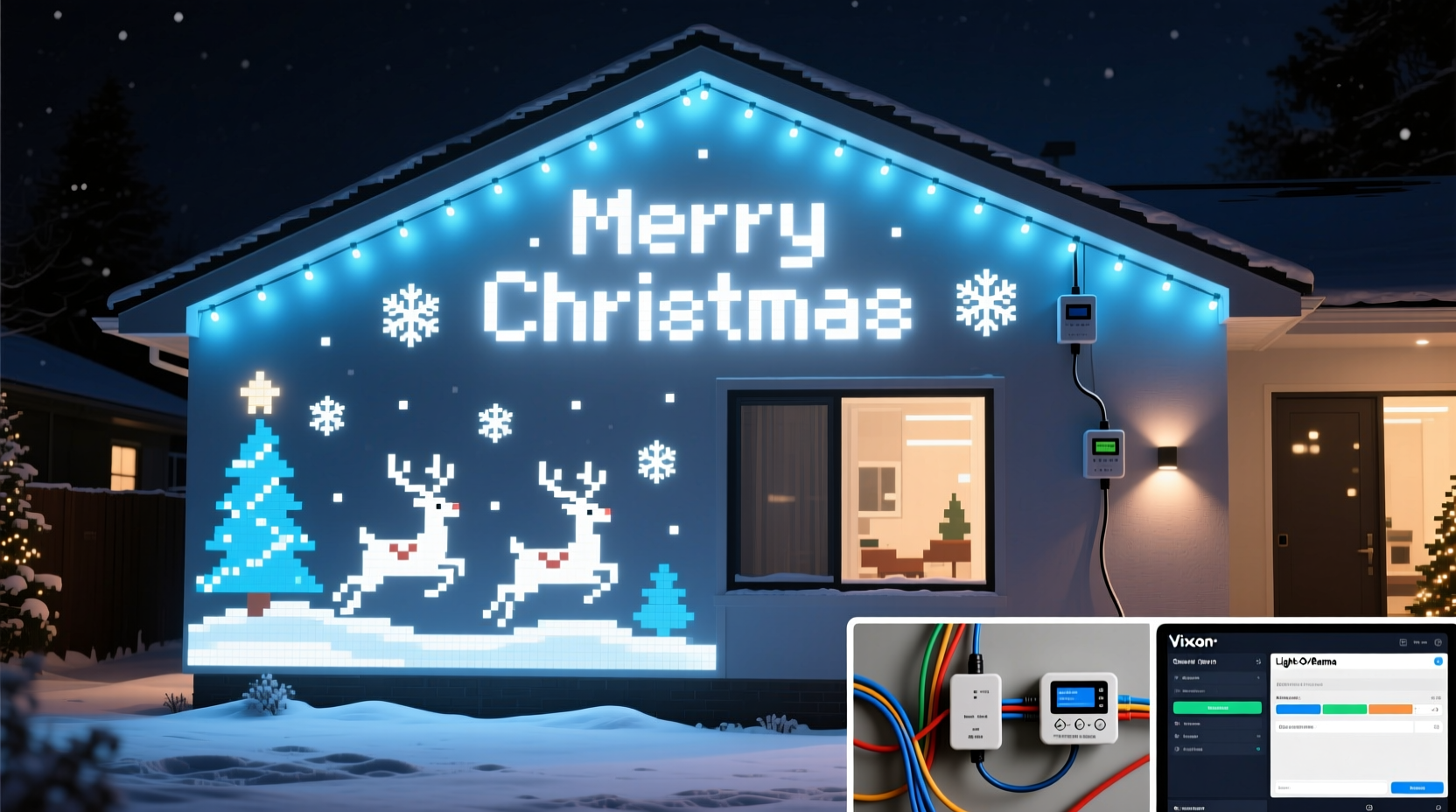 How To Make Your Own Pixel Mapped Christmas Light Display At Home