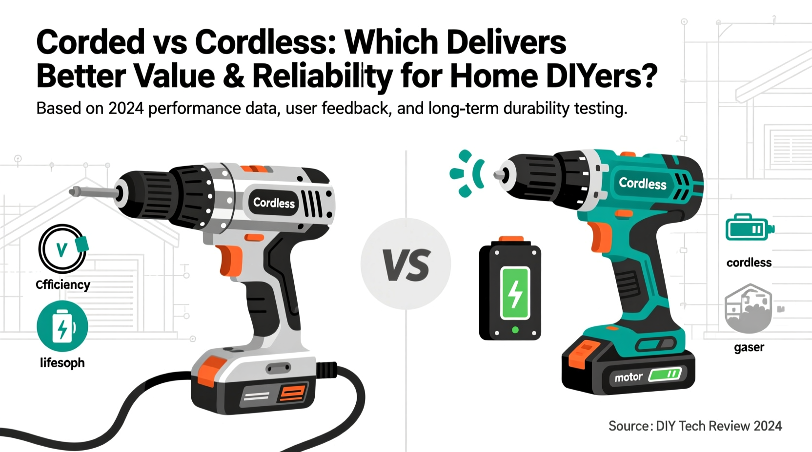Corded Vs Cordless Power Tools For Home DIYers Which Offers Better ...