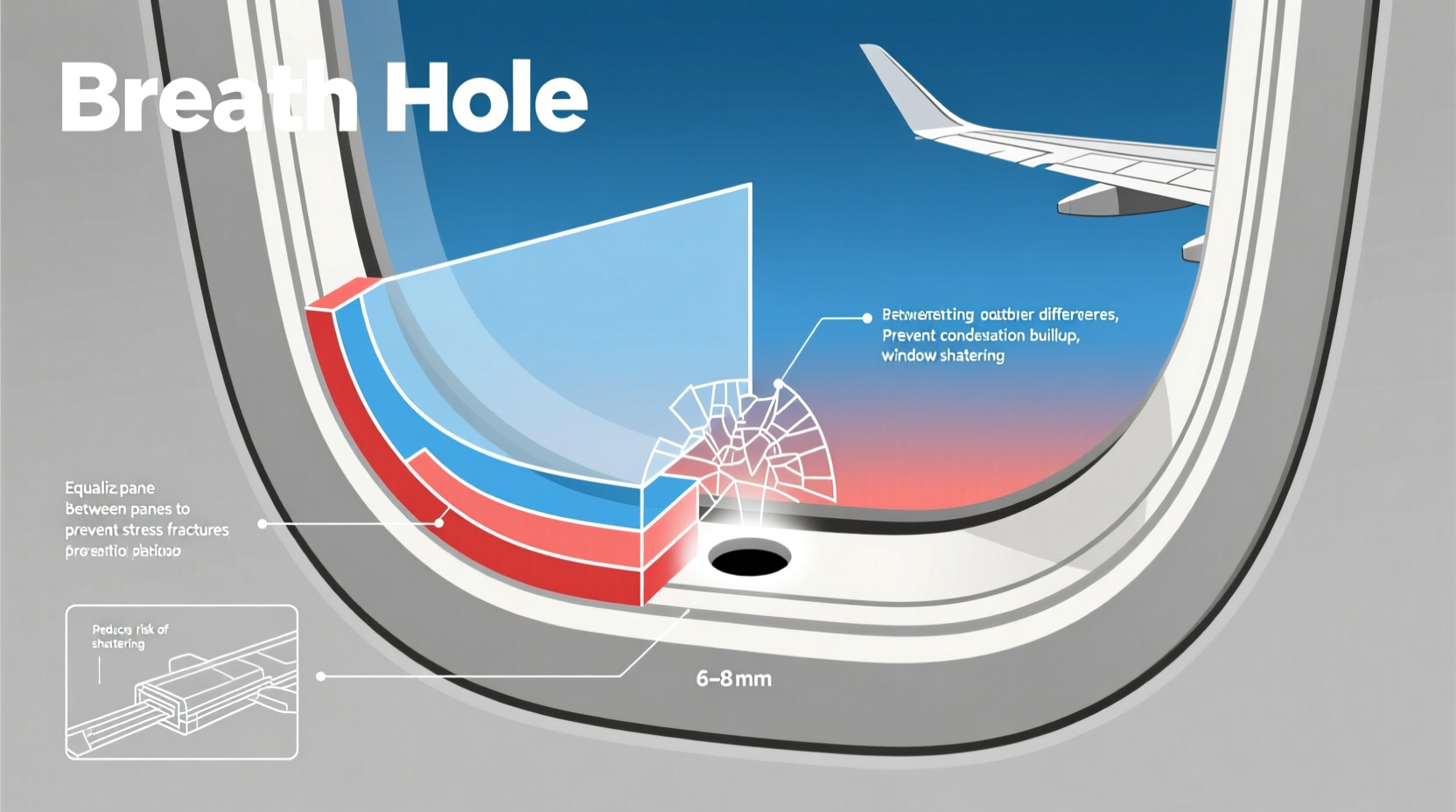 Why Do Airplane Windows Have Tiny Holes Engineering Safety Facts