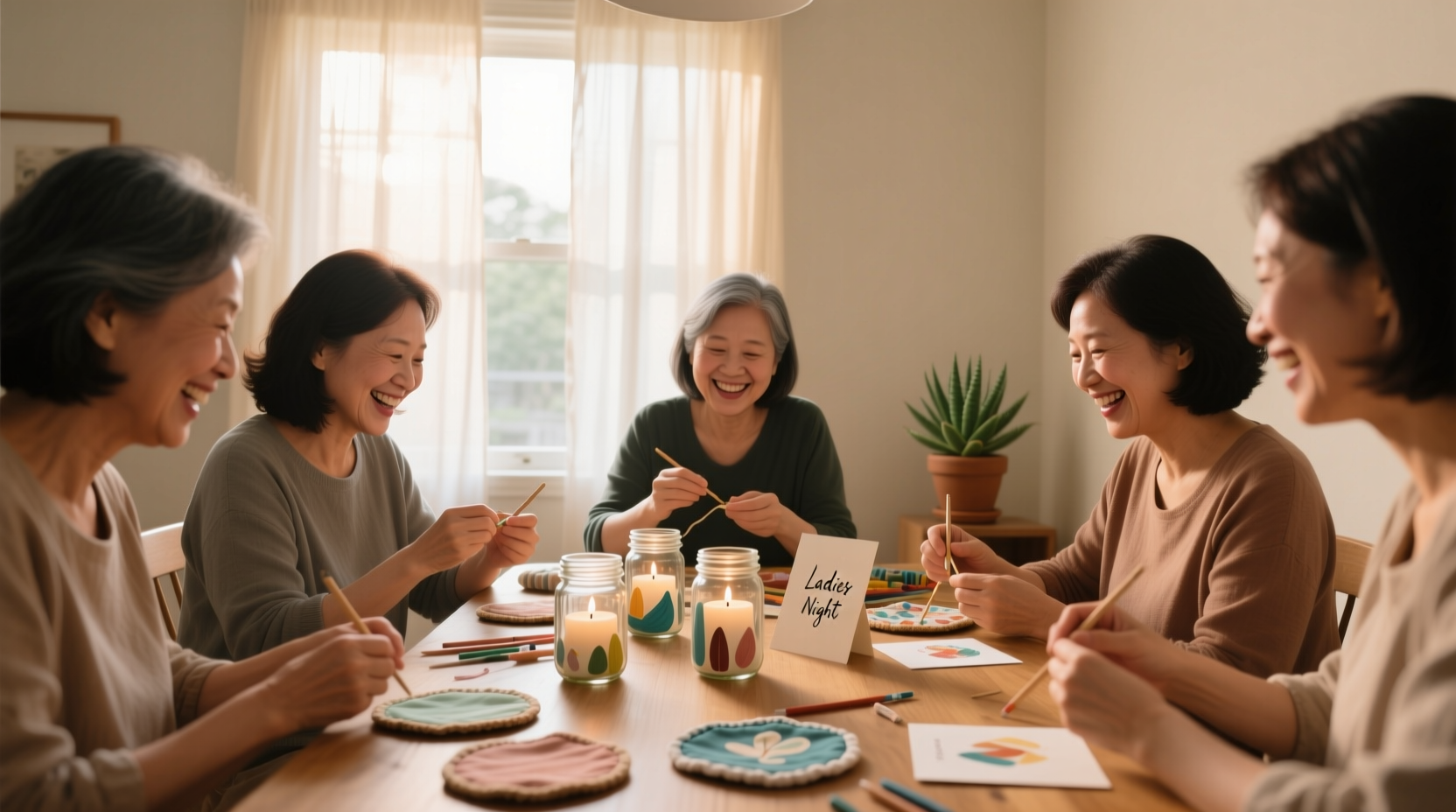 Ladies Craft Night: Simple DIY Projects for Group Fun