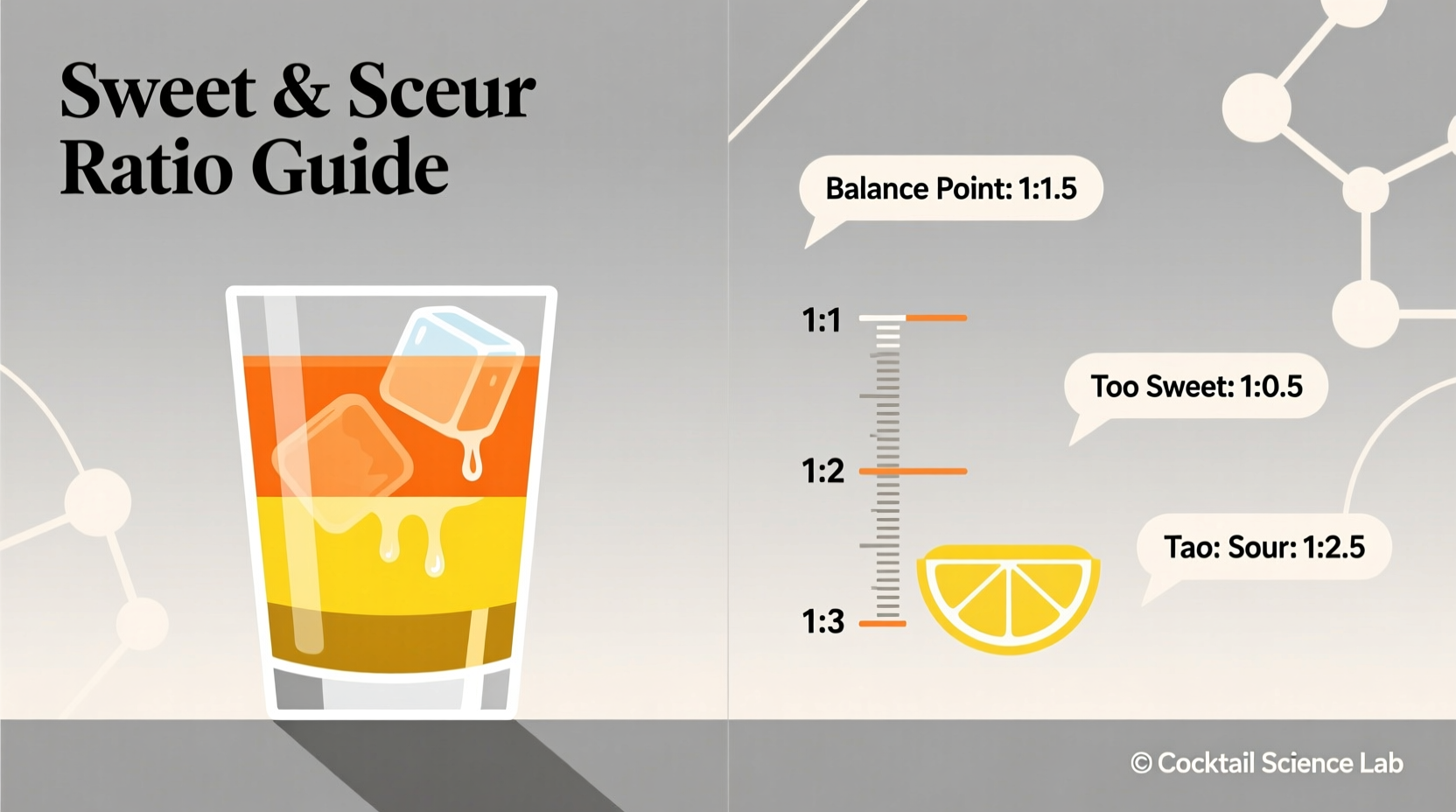 How To Balance Sweet And Sour In Cocktails Using Simple Syrup Ratios