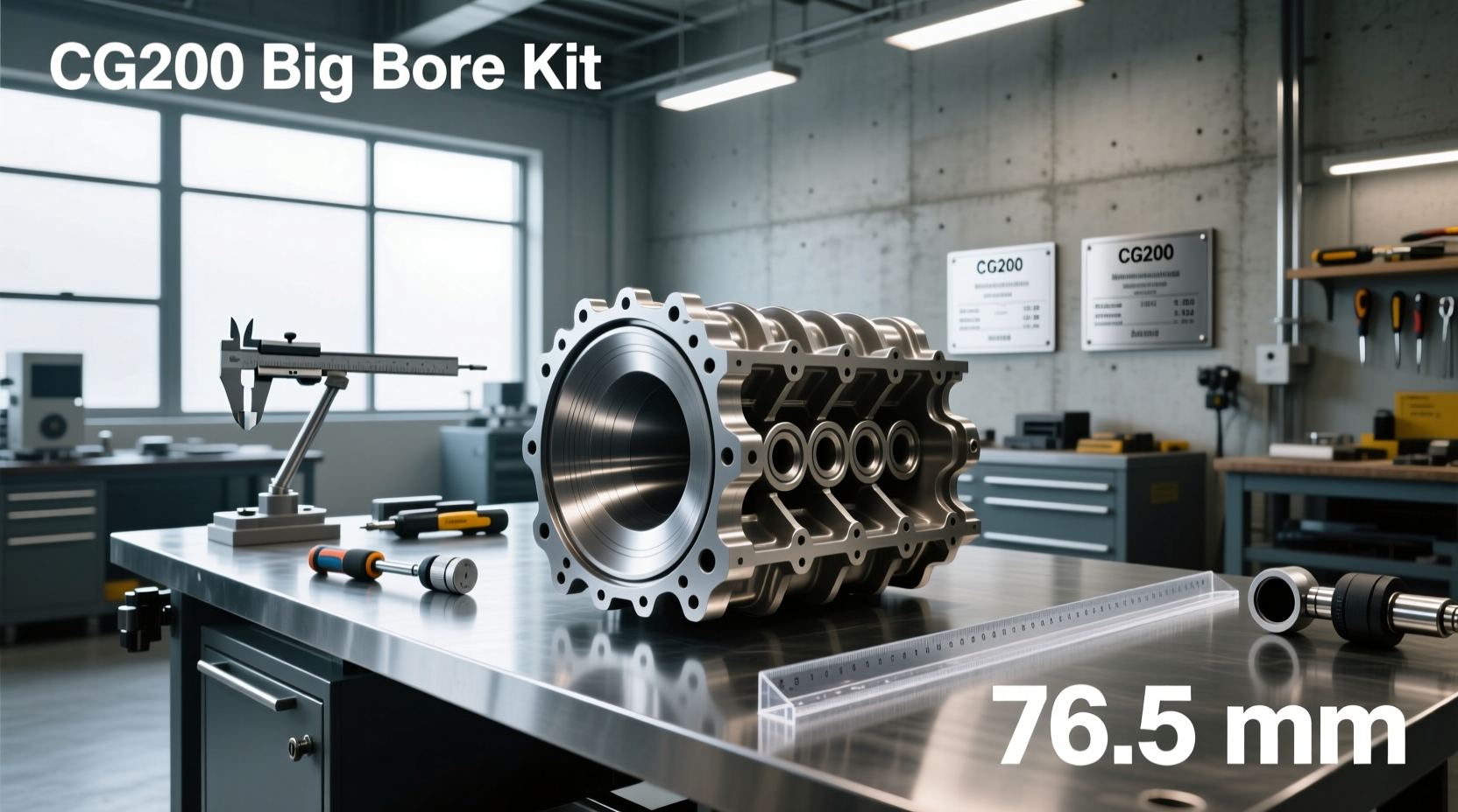 How to Choose CG200 Big Bore Kit, What Is the Bore Length of the CG200?