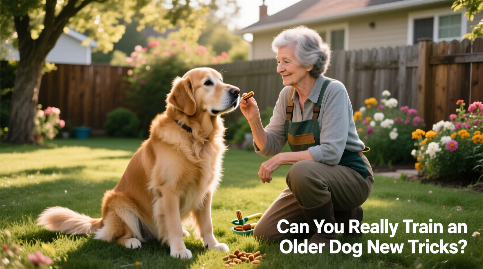 Can You Really Train An Older Dog New Tricks Or Is It A Myth