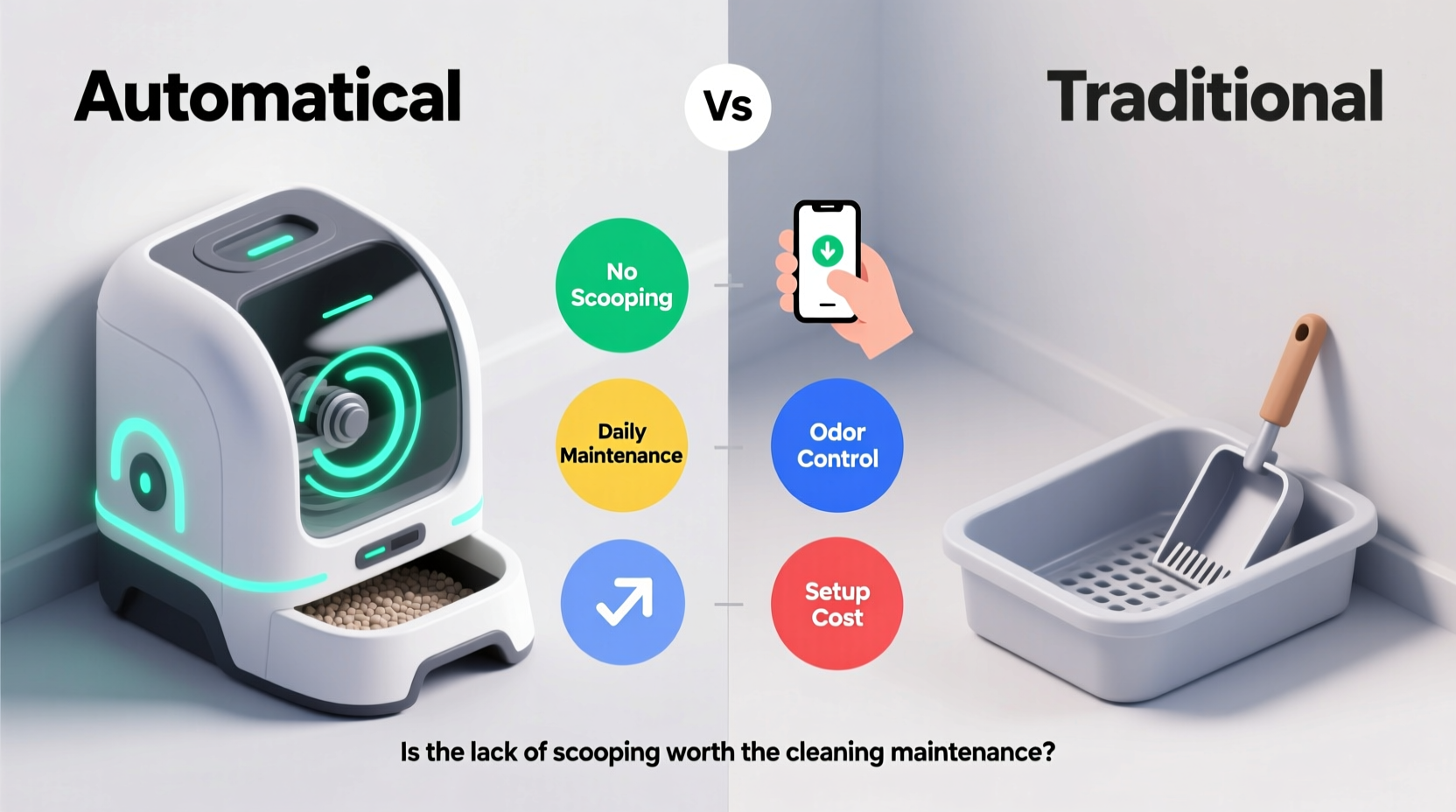 Automatic Litter Box Vs Traditional Is The Lack Of Scooping Worth The ...