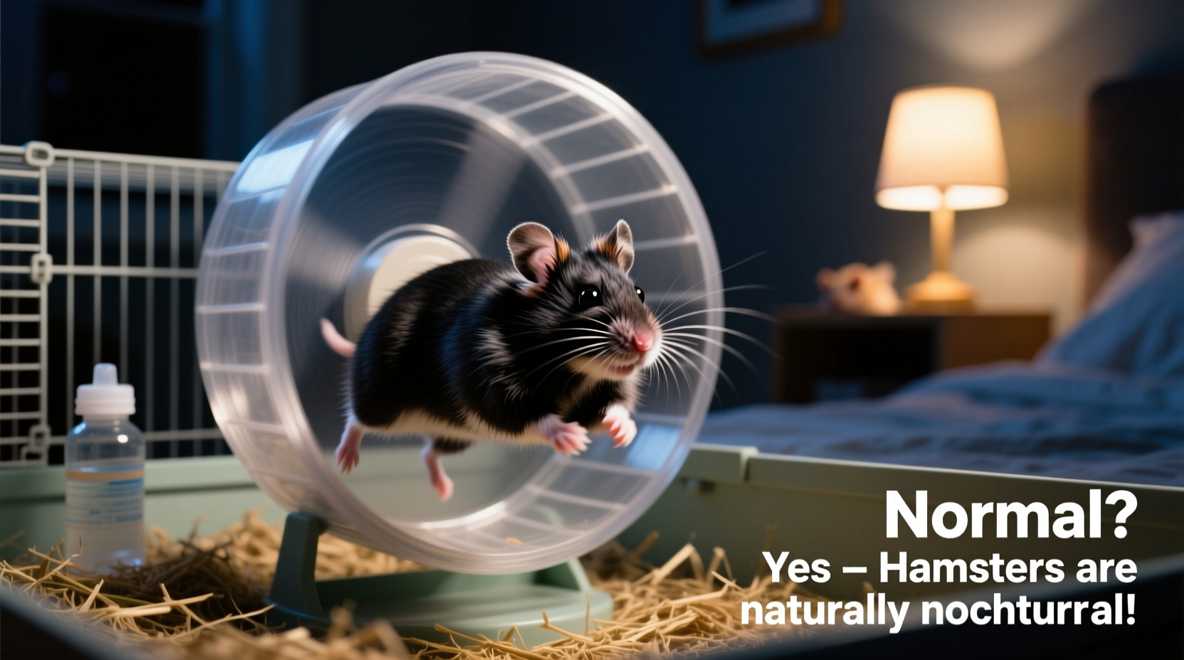 Why Is My Hamster Running Nonstop At Night And Is This Normal Behavior