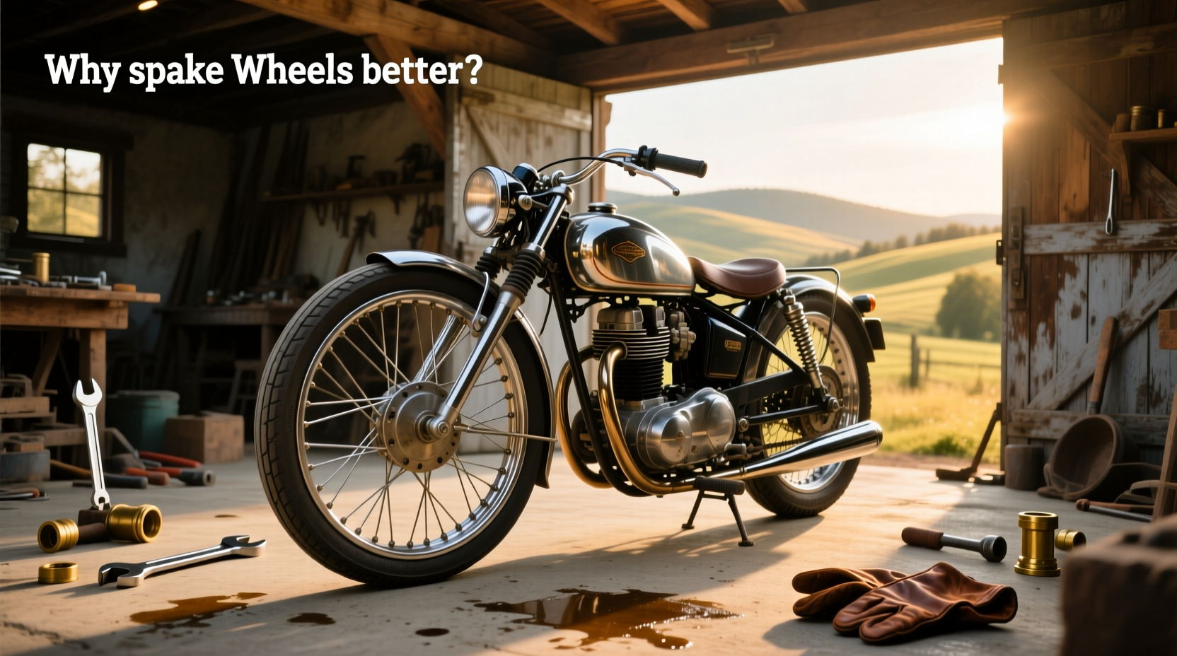 Custom Motorcycle Wheel Spokes Guide