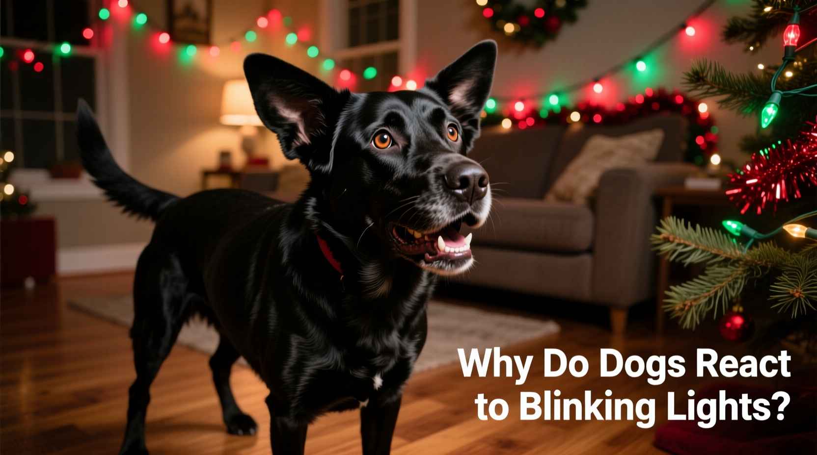 Why Does My Dog Bark At Blinking Christmas Lights Animal Behavior Insights