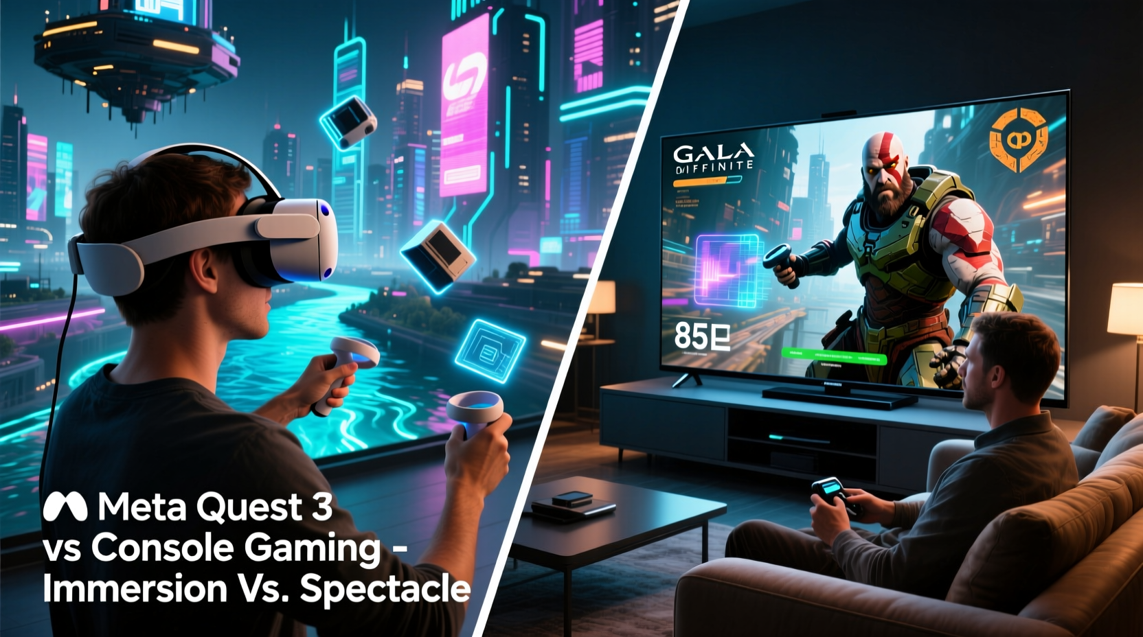 Is The Meta Quest 3 Better Than Playing Console Games On A Big Screen