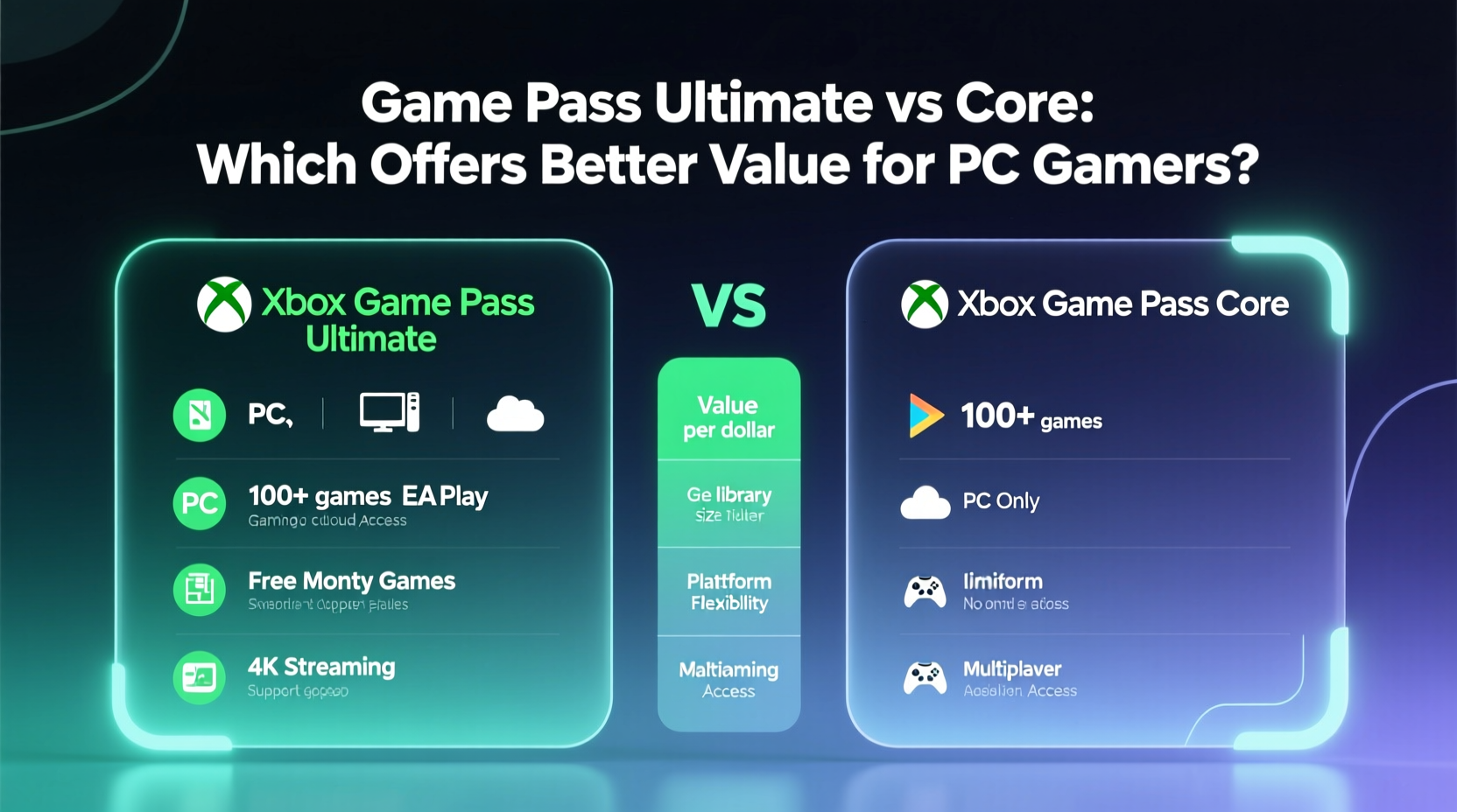Xbox Game Pass Ultimate Vs Core Which Subscription Offers Better Value ...
