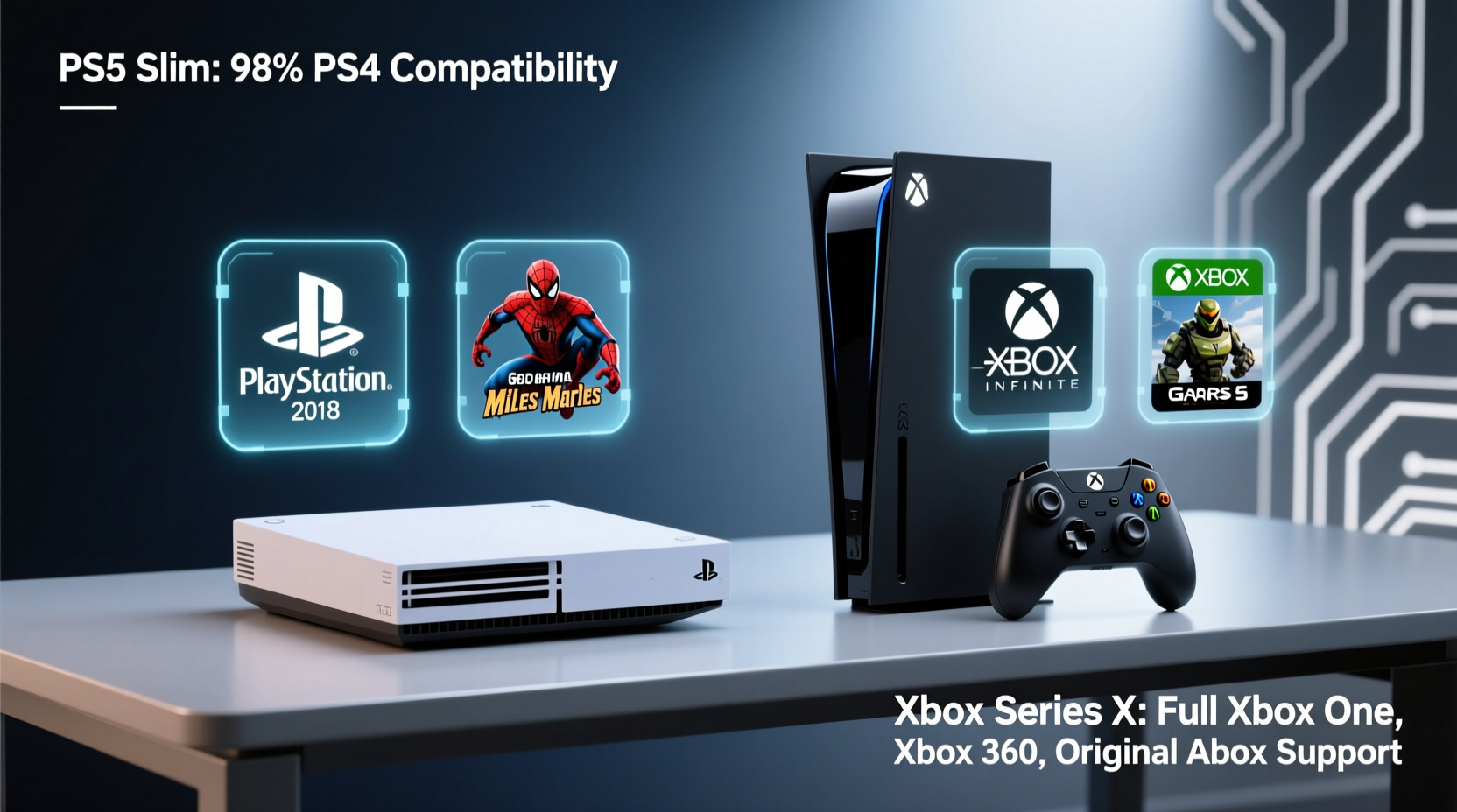 Ps5 Slim Vs Xbox Series X Which Console Offers Better Backward ...