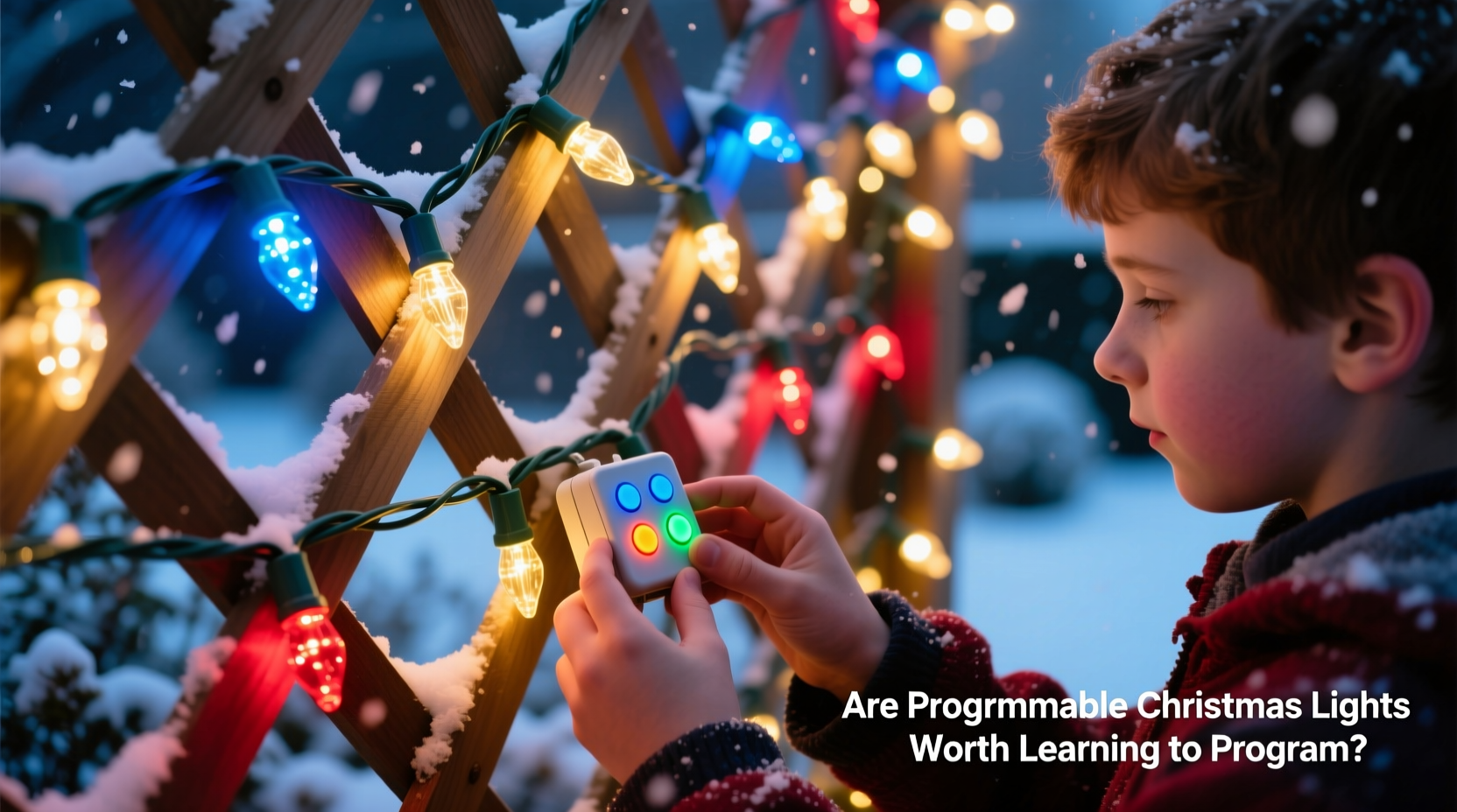 Are Programmable Christmas Lights Worth Learning To Program
