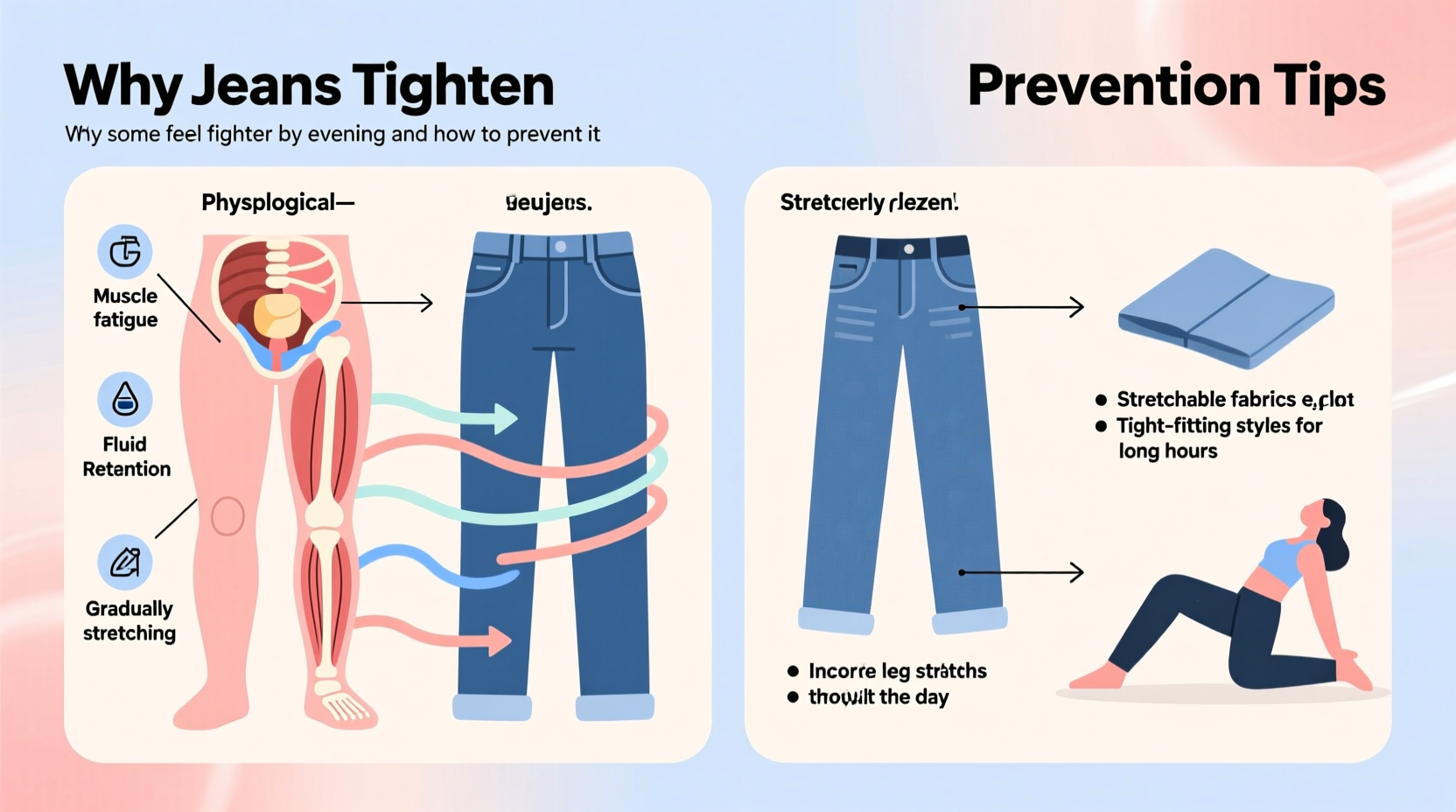 Why Do Some Jeans Feel Tighter By Evening And How To Prevent It