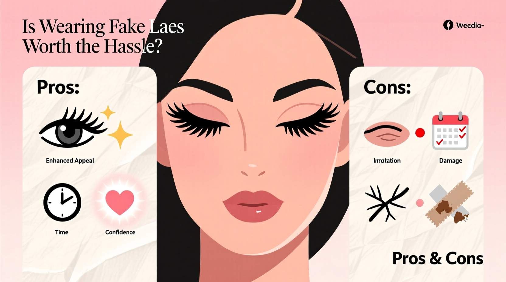 Is Wearing Fake Lashes Worth The Hassle Pros And Cons
