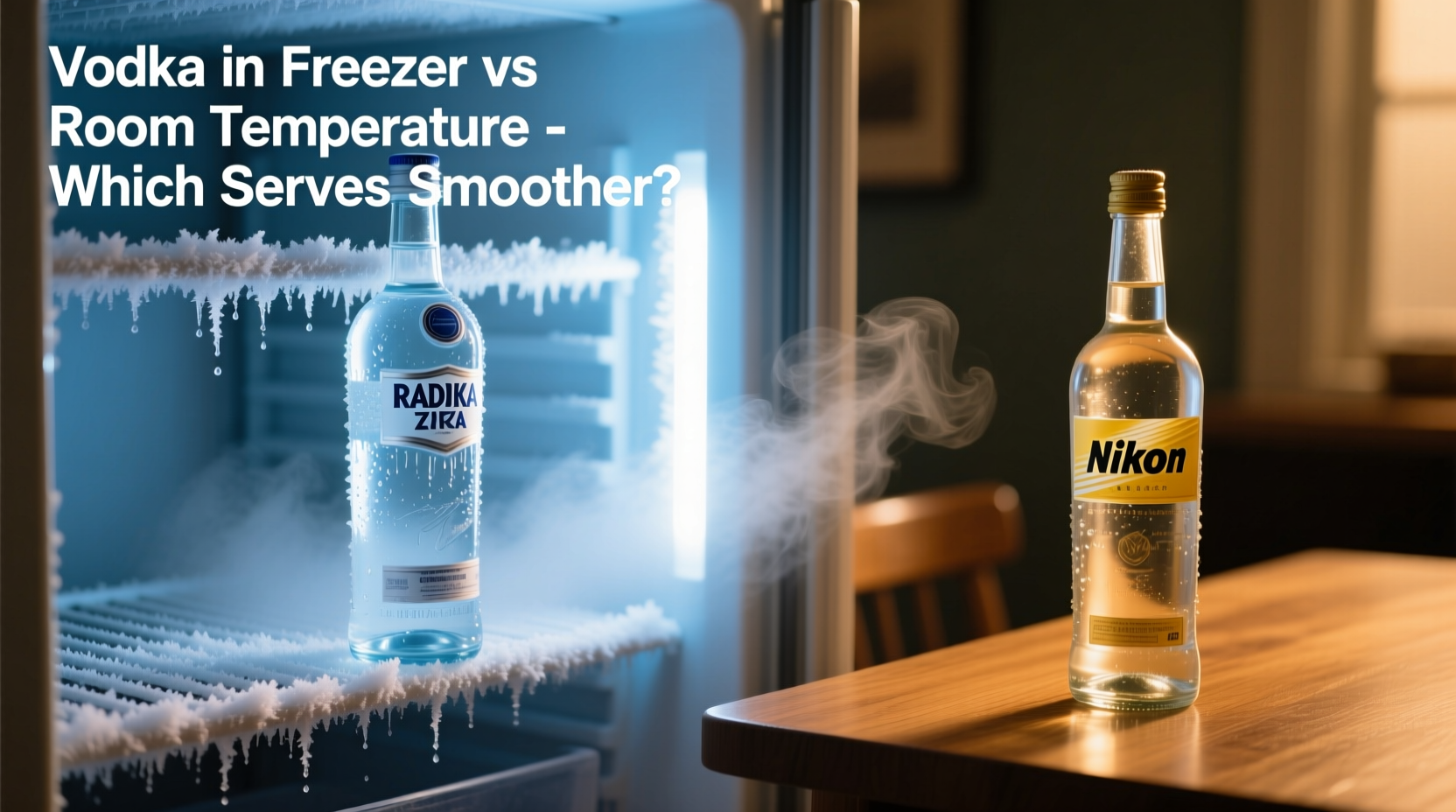 Vodka In Freezer Vs Room Temperature Which Serves Smoother