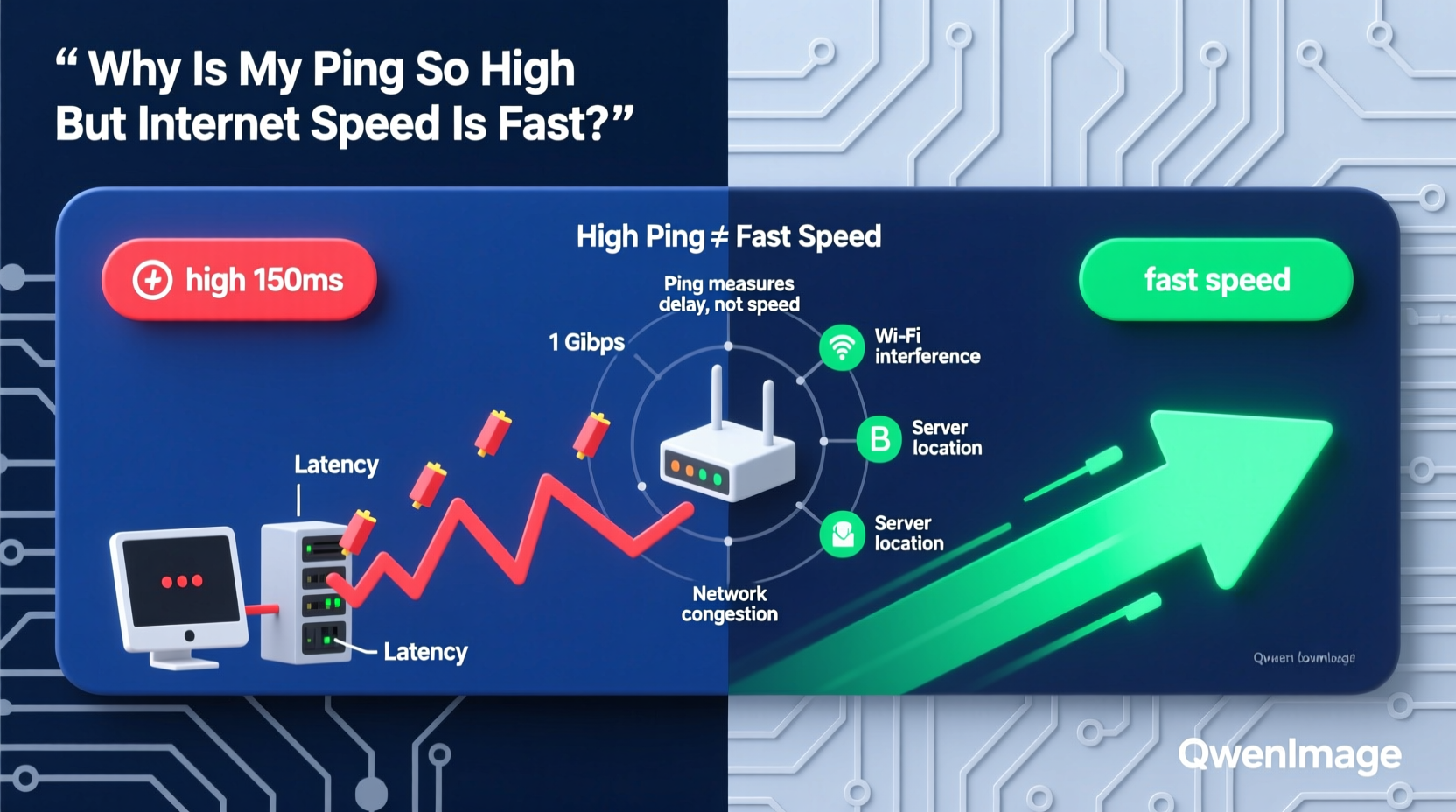 Why Is My Ping So High But Internet Speed Is Fast