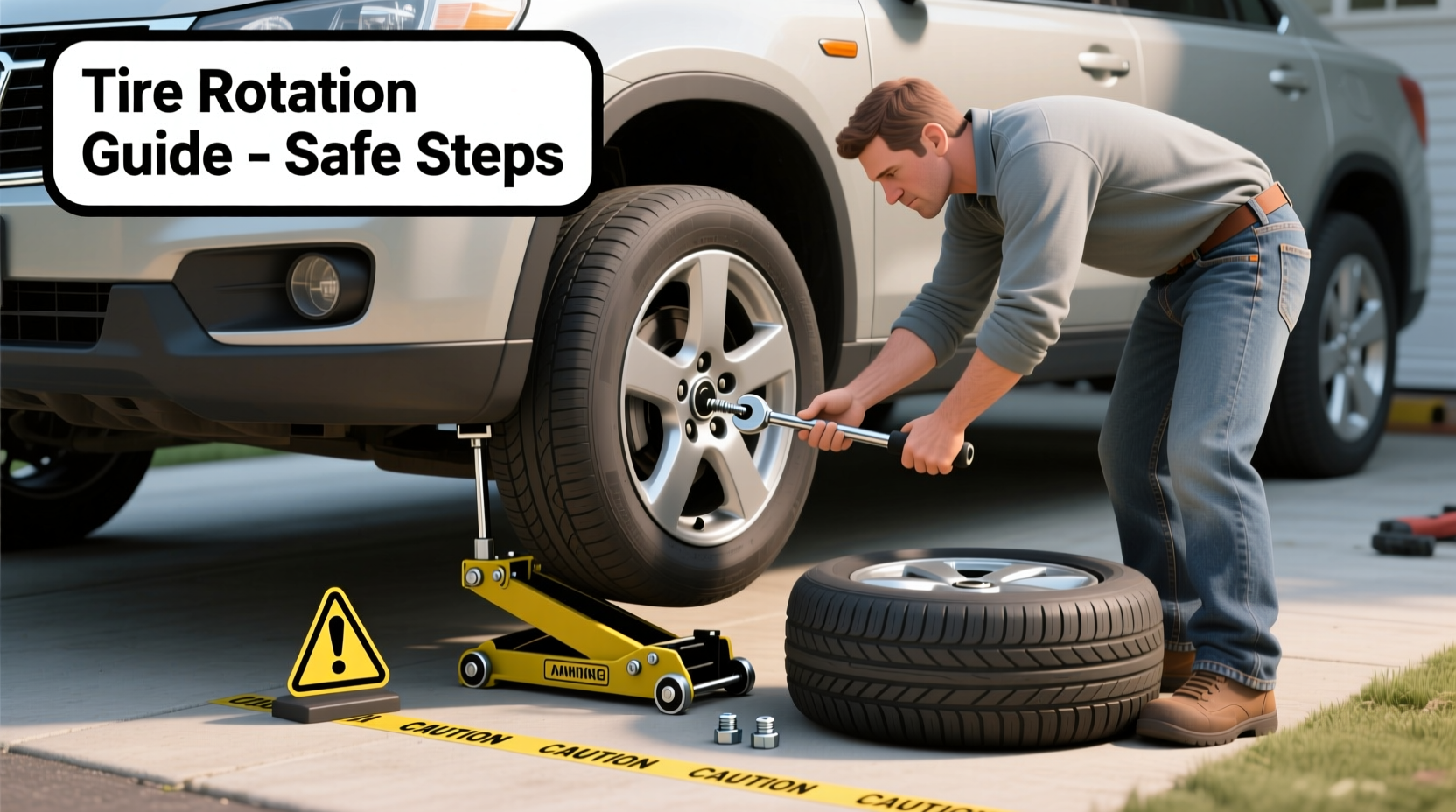 How To Rotate Tires At Home