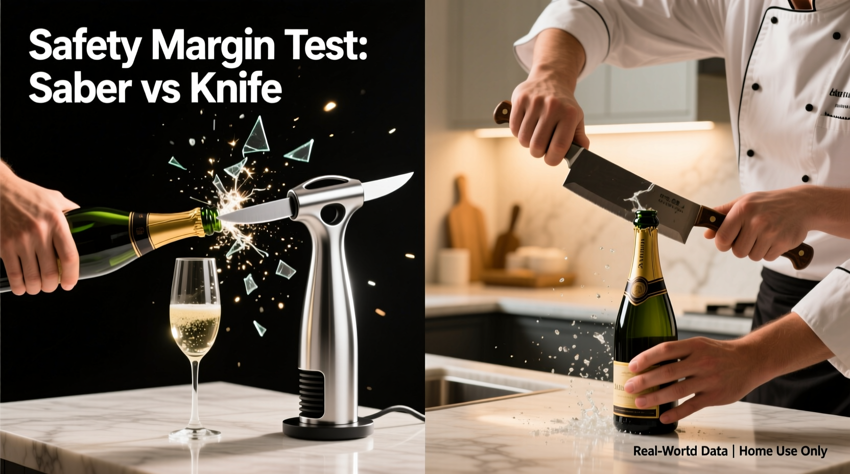 Sparkling Wine Sabering Kit Vs Traditional Knife Method—what’s The Real ...