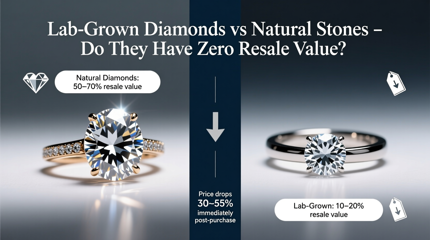 Lab Grown Diamonds Vs Natural Stones Do They Really Have Zero Resale Value
