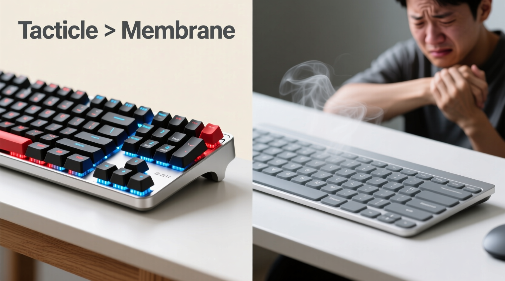 Tactile Keyboard Vs Membrane Which Reduces Typing Fatigue