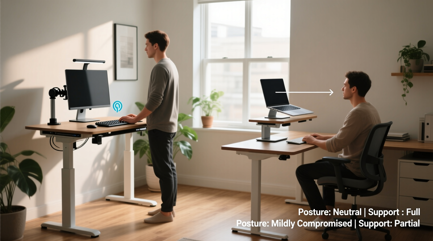 Standing Desk Vs Desk Converter Is Standing Actually Helping Your Back Pain