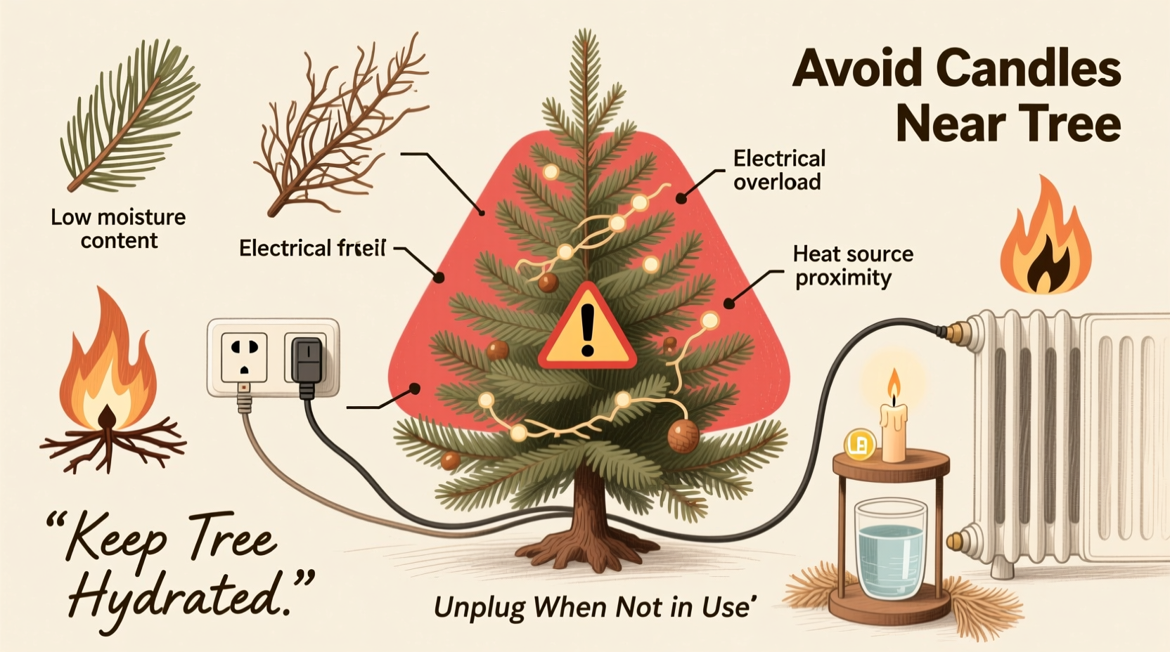 Why Do Christmas Tree Fires Happen And How To Prevent Them Naturally