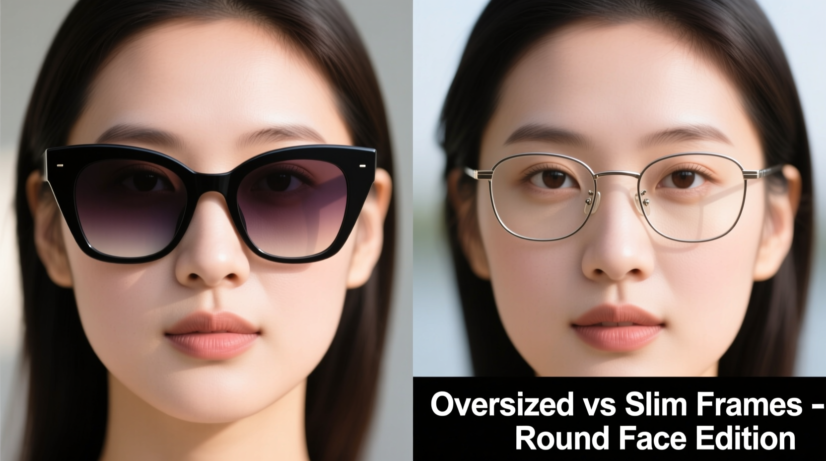 Oversized Sunglasses Vs Slim Frames Which Suits Round Faces Better