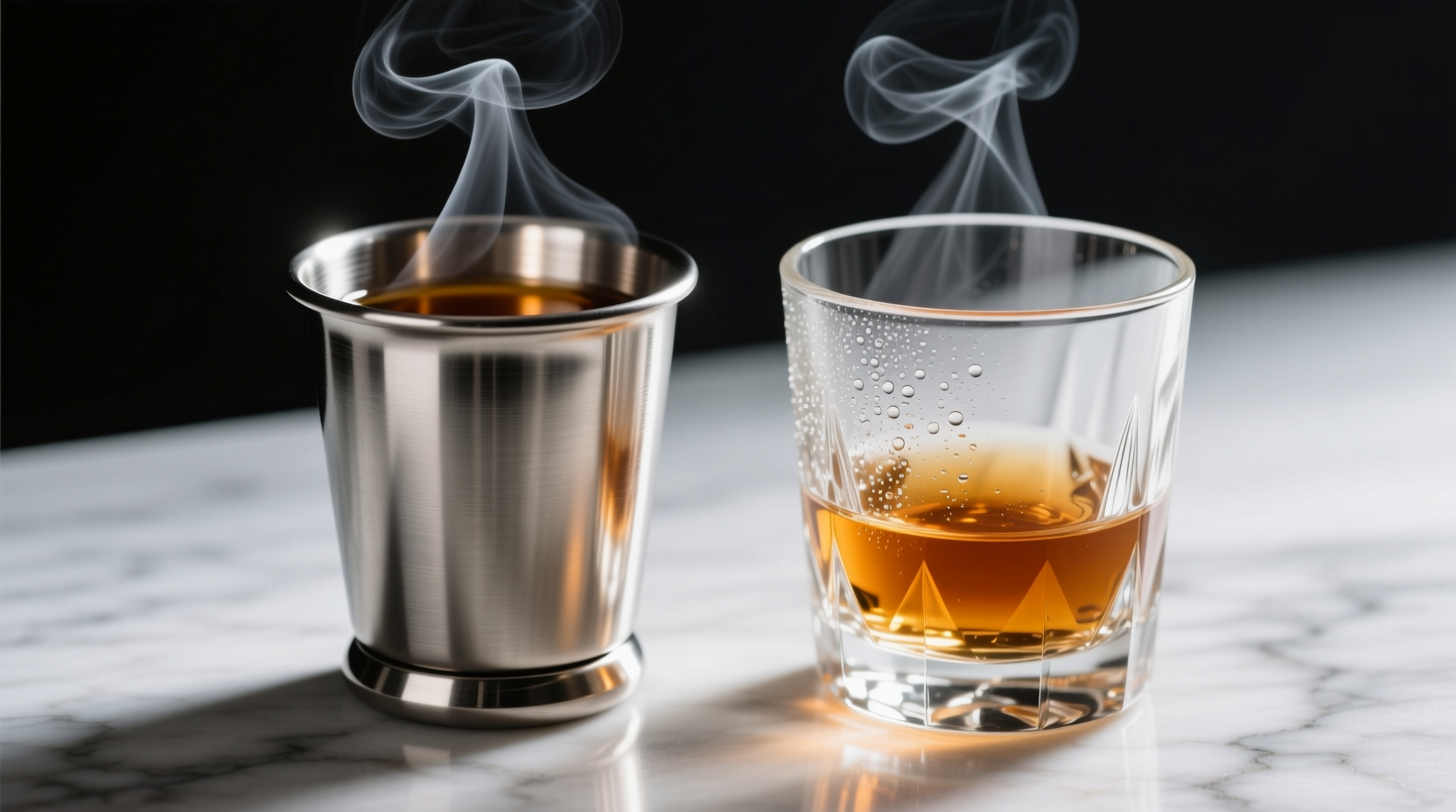 Why Does Whiskey Taste Different In A Metal Cup Versus Glass