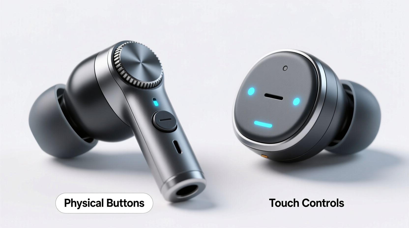 Wireless Earbuds With Volume Control Vs Touch Sensors Which Interface ...