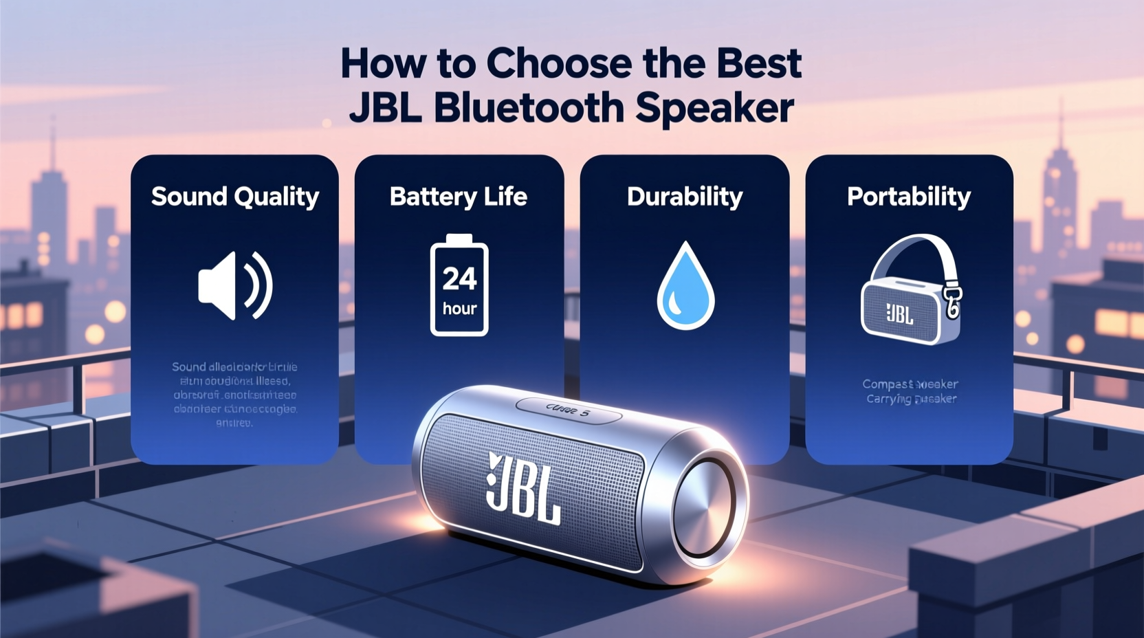 How to Choose the Best JBL Bluetooth Speaker: A Complete Buying Guide