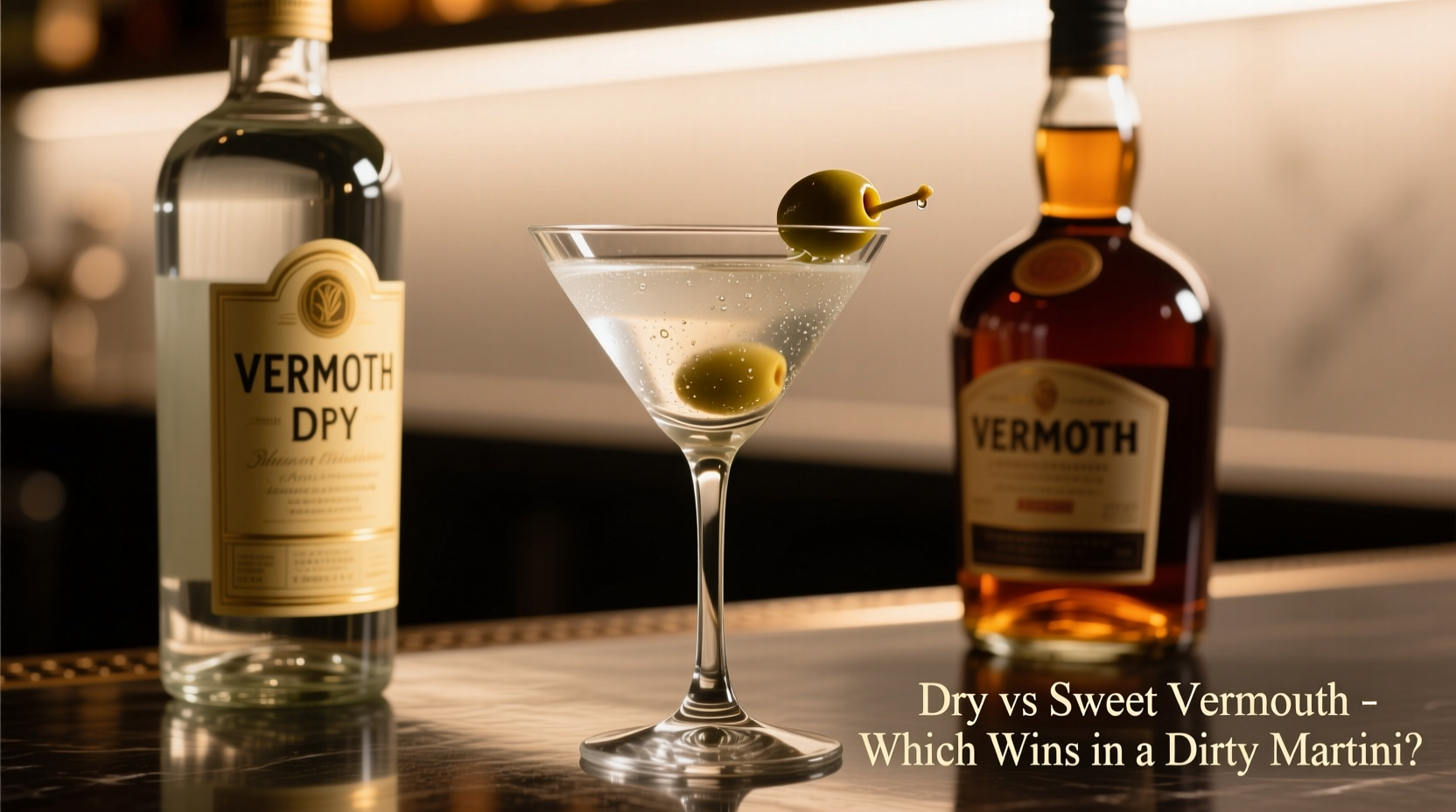 Dry Vs Sweet Vermouth Which Works Better In A Dirty Martini