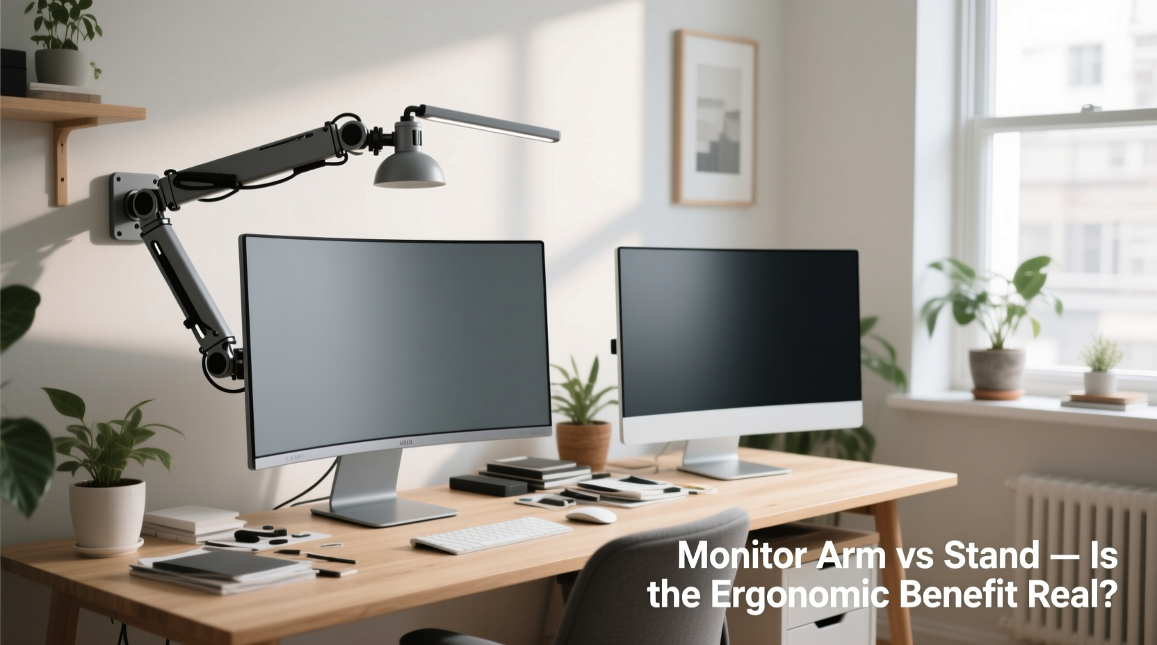 Monitor Arm Vs Stand Is The Ergonomic Benefit Real For Home Offices