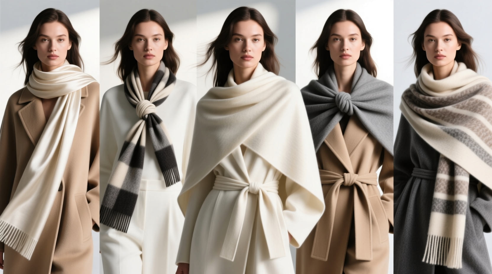 How To Style A Scarf In 5 Different Ways For Maximum Versatility