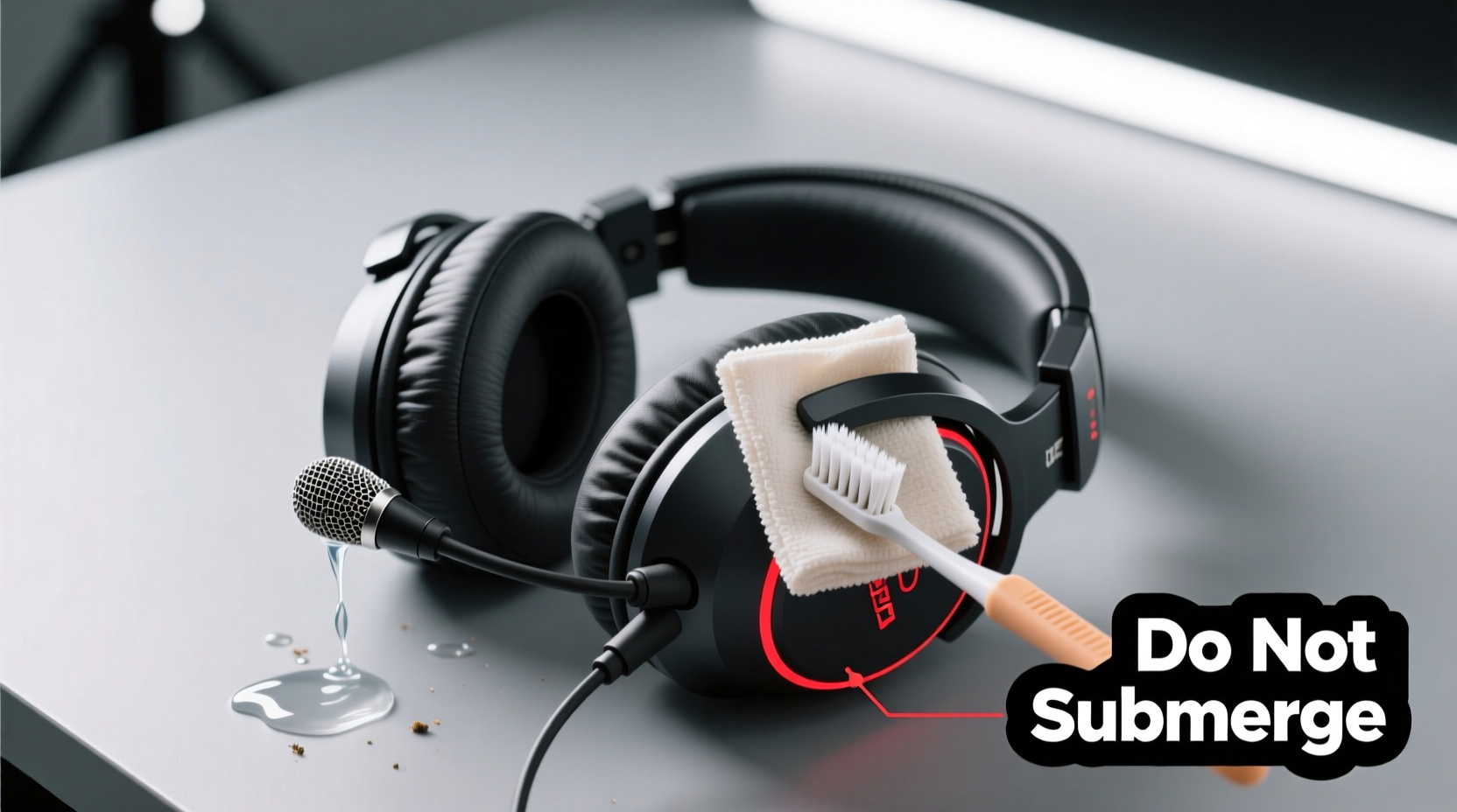 How To Safely Clean Your Gaming Headset Without Damaging The Microphone ...