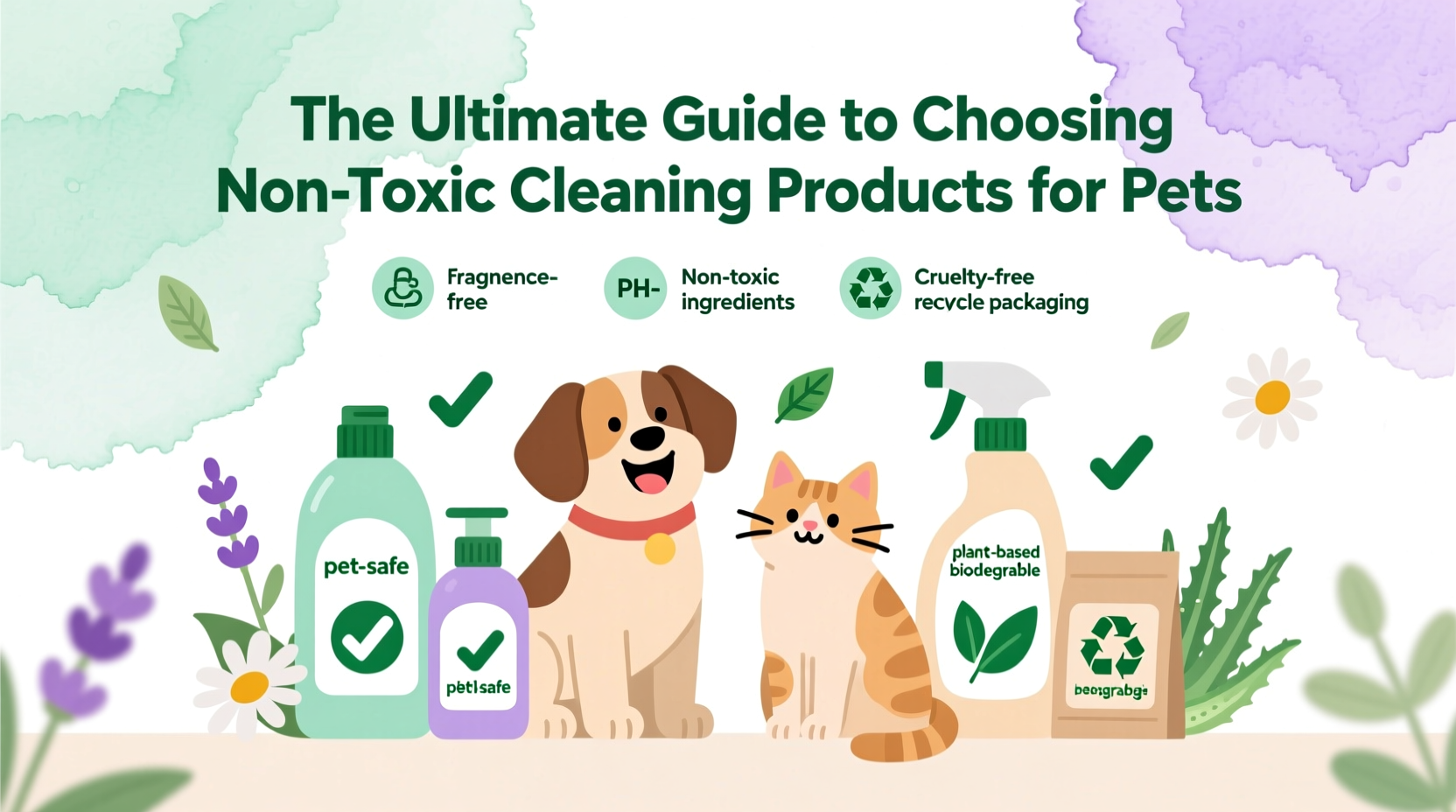 The Ultimate Guide To Choosing Non Toxic Cleaning Products For Pets