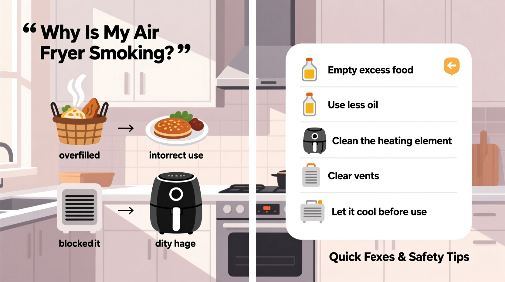 Why Is My Air Fryer Smoking During Use Causes And Quick Fixes