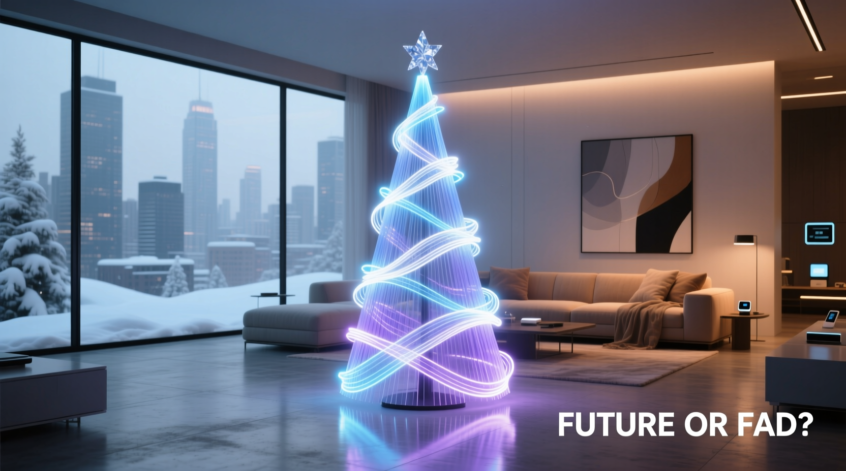 Are Fiber Optic Christmas Trees The Future Or Just A Fading Trend In Decor