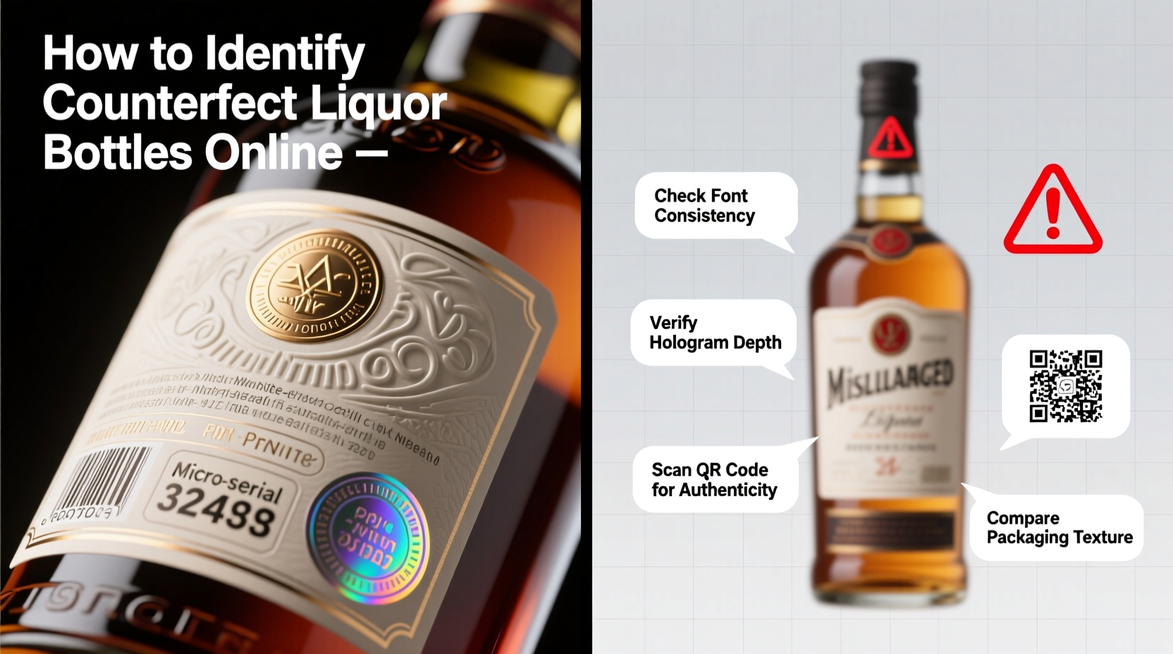 How To Identify Counterfeit Liquor Bottles Online
